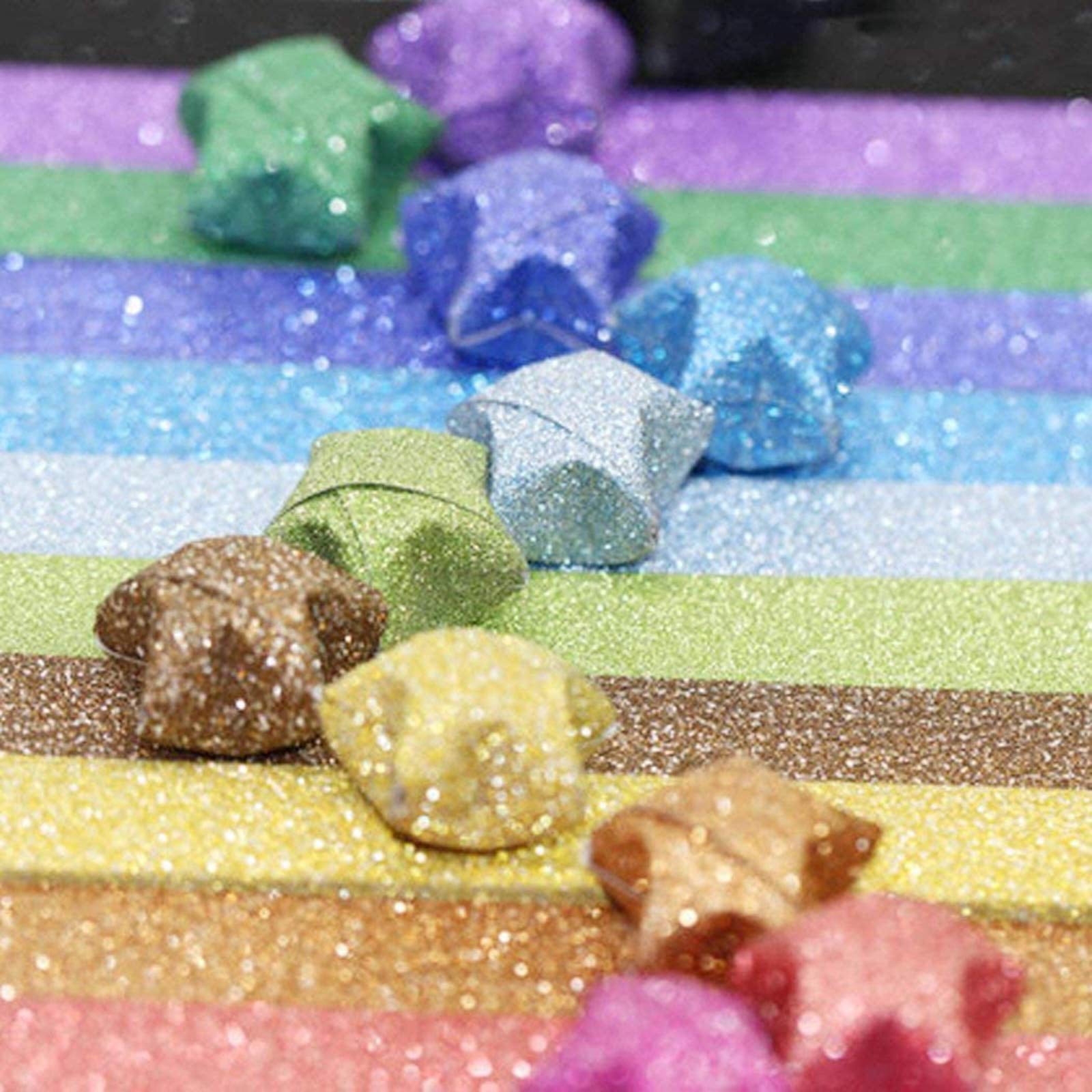 Yeooyoor Origami Stars Papers JKF25 Package DIY Paper, 360 Sheets - 18 ...