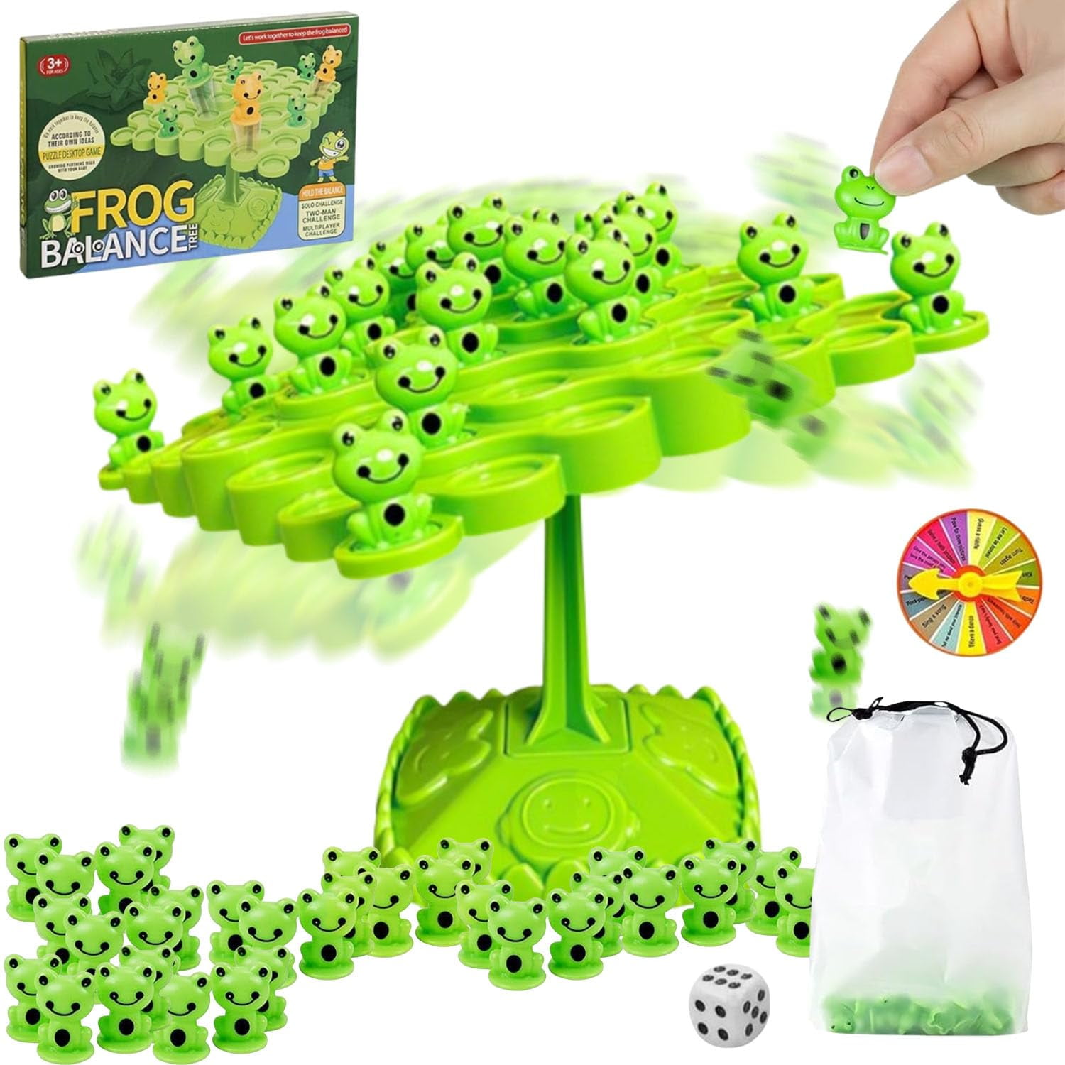 Yeopopshop Frog Balance Game，Balance KEF16 Board Game，Two-Player ...