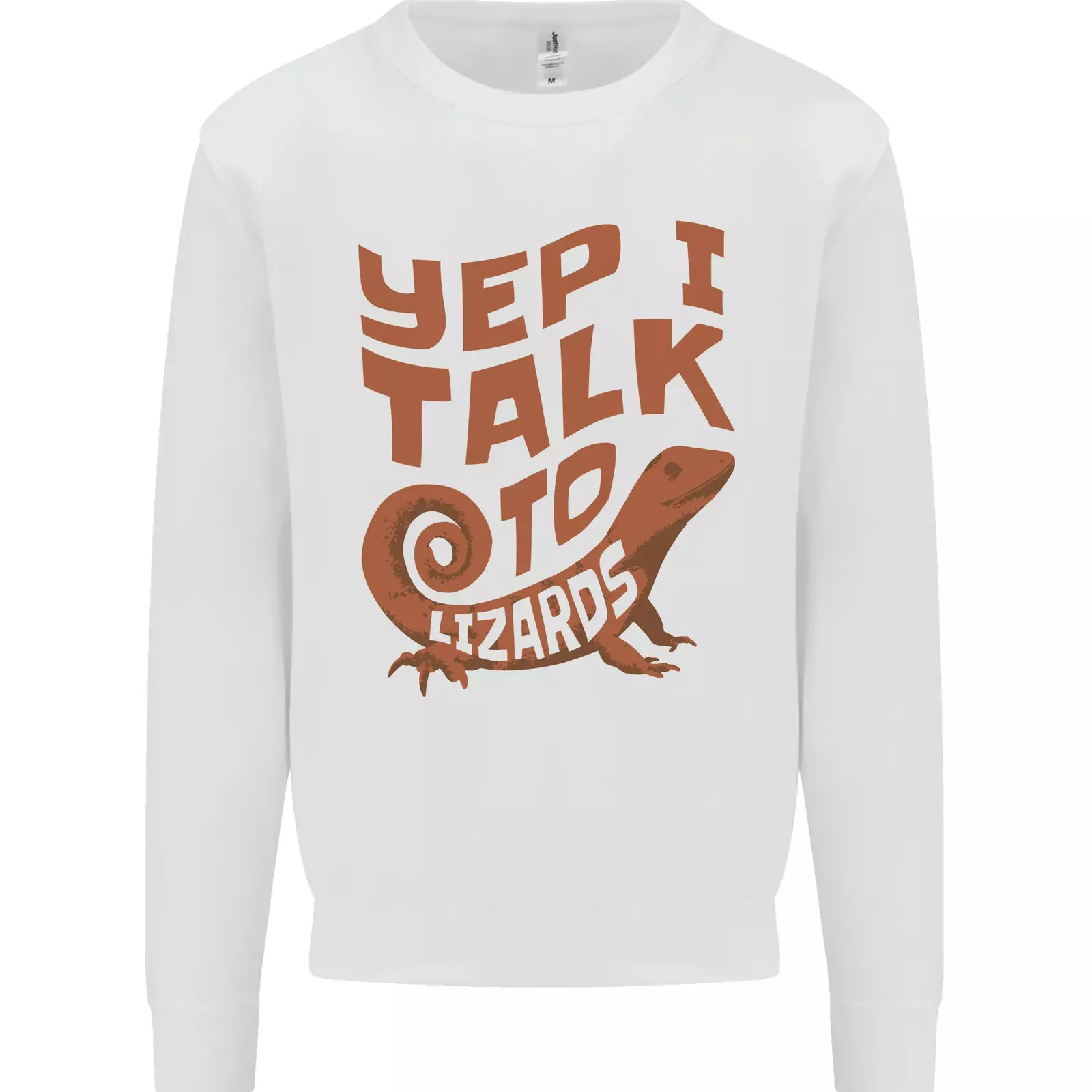 Yep I Talk To Lizards Chameleons Mens Sweatshirt Jumper - Walmart.com