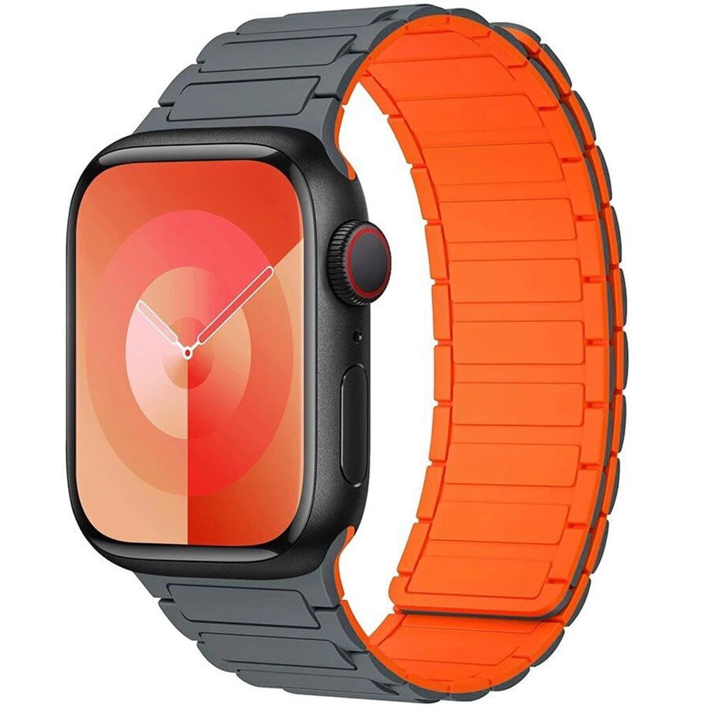 Yepband Silicone Magnetic Link Band Compatible with Apple Watch Bands ...