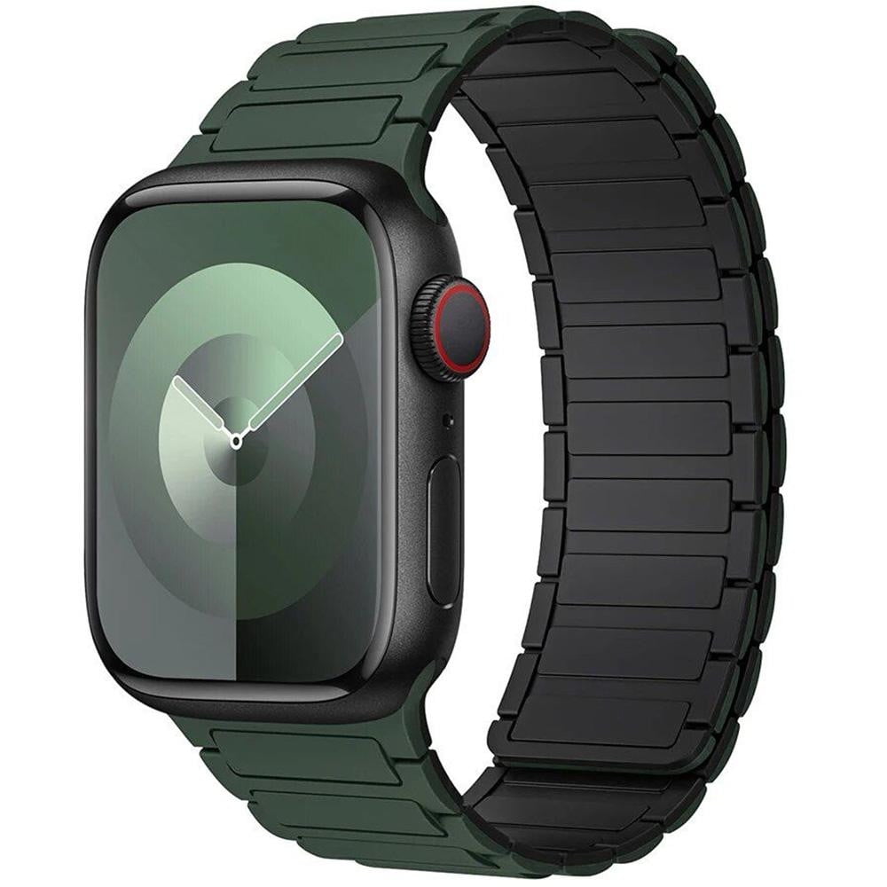 Yepband Silicone Magnetic Link Band Compatible with Apple Watch Bands ...