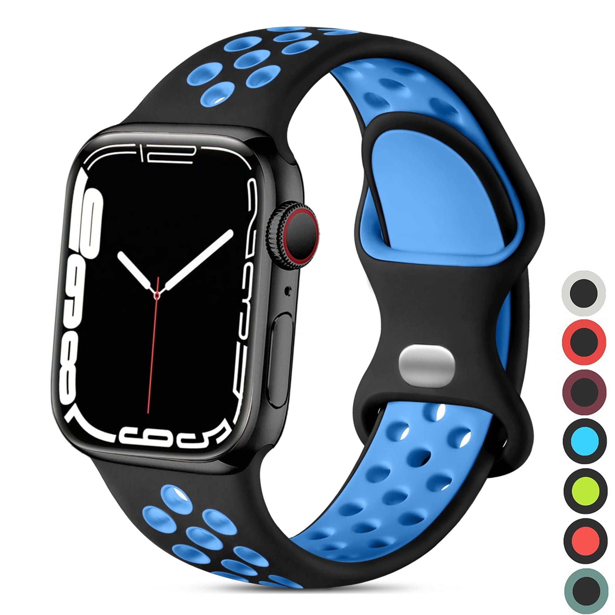 Yepband Silicone Sport Band for Apple Watch 44-49mm, 38-41mm, iWatch ...