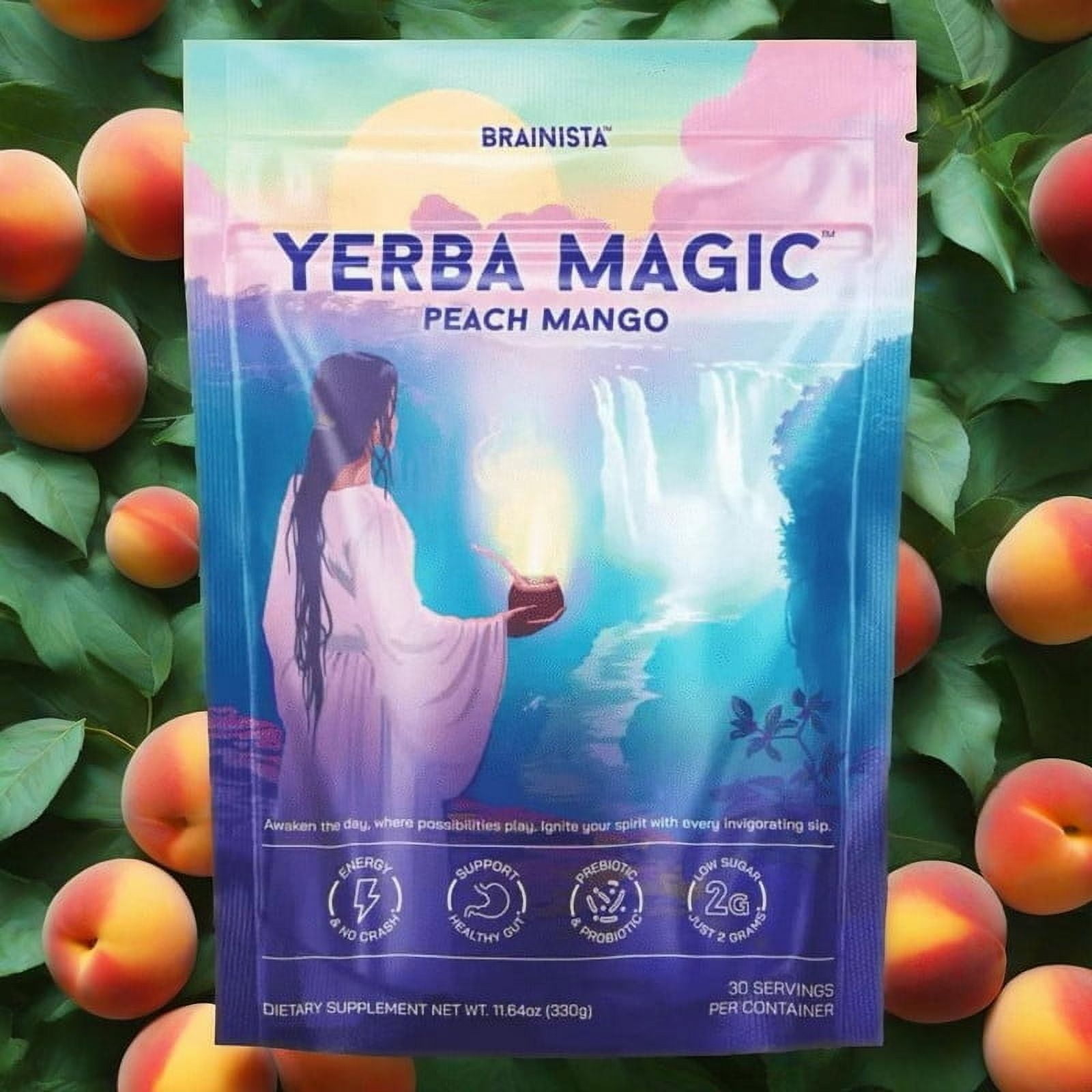 Yer?? Mate Instant Tea Powder, 3-in-1 Super Drink - Brain Fog Buster, Clean Energy, and Gut ...