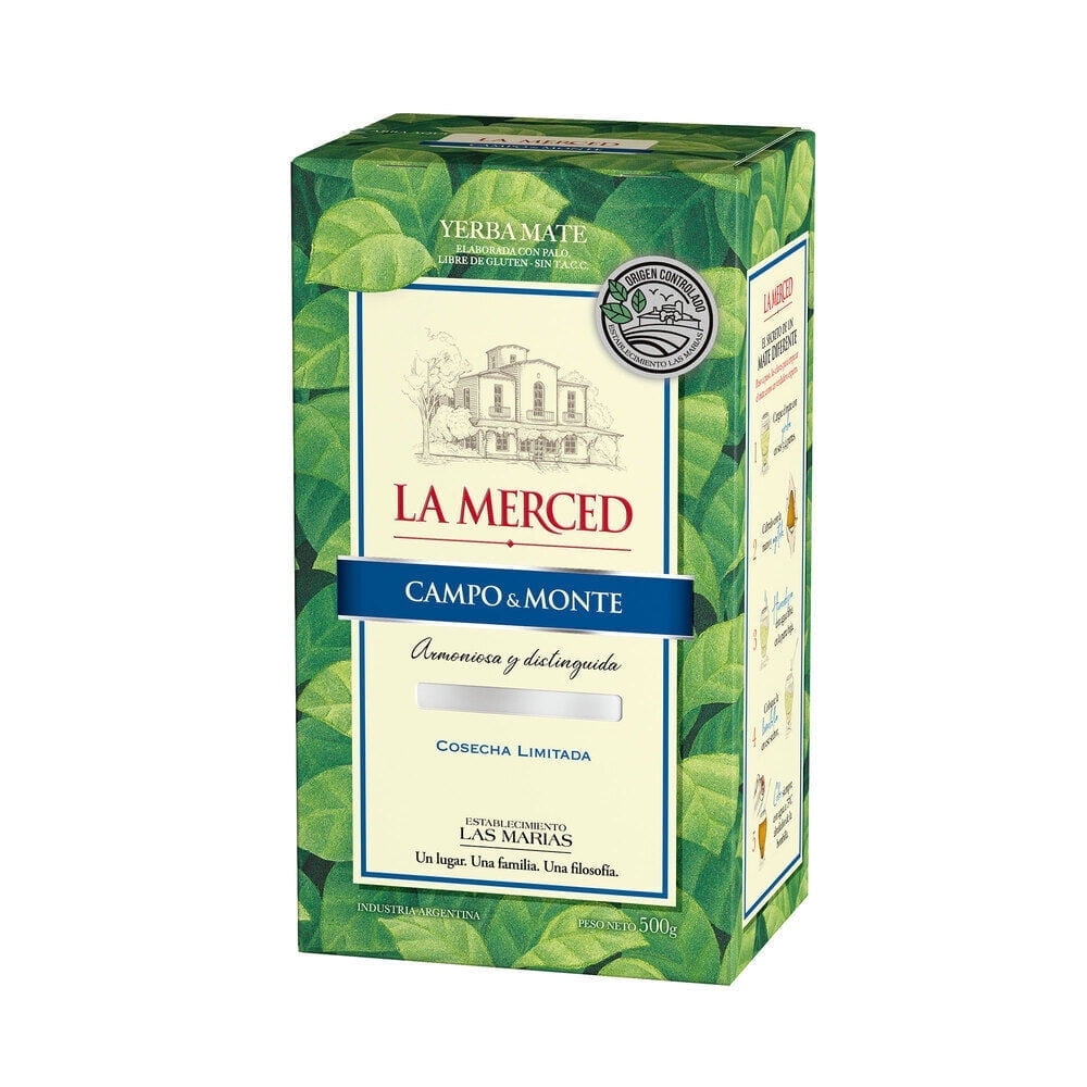 Yerba La Merced Campo & Monte 500gr | 1.1 lb - Walmart.com