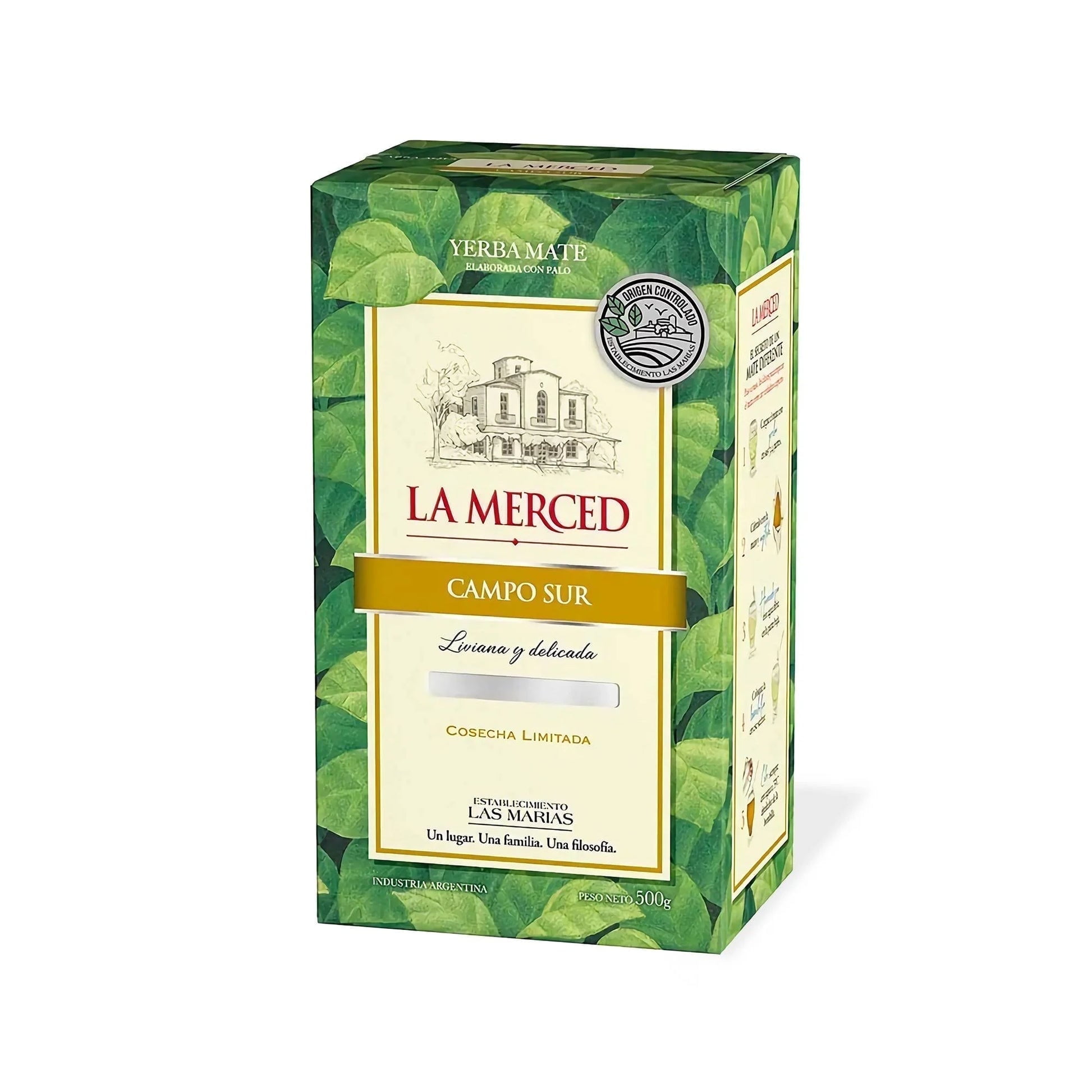 Yerba La Merced Campo Sur 500gr | 1.1 lb - Walmart.com