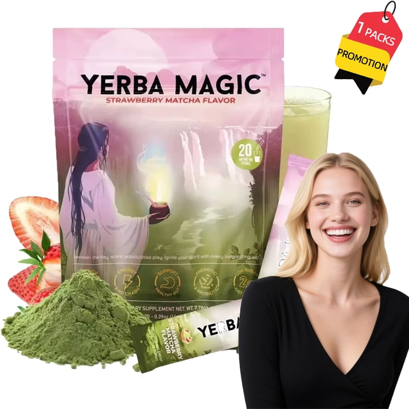 Yerba Magic - Yerba Mate Instant Tea Powder， 3-in-1 Super Drink ...