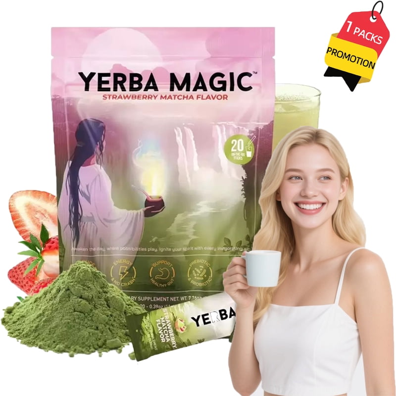 Yerba Magic - Yerba Mate Instant Tea Powder， 3-in-1 Super Drink ...