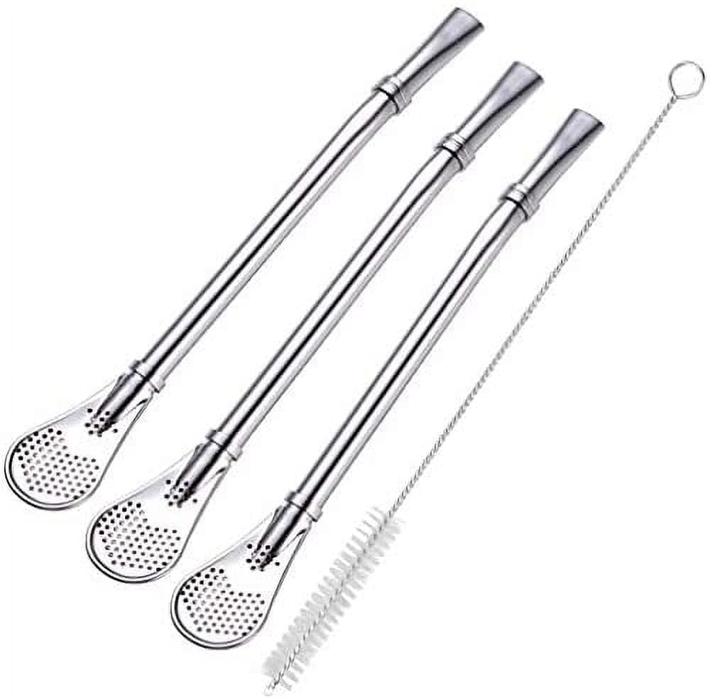 Yerba Mate Bombilla Gourd Drinking Filter Straws 304 Food-Grade ...
