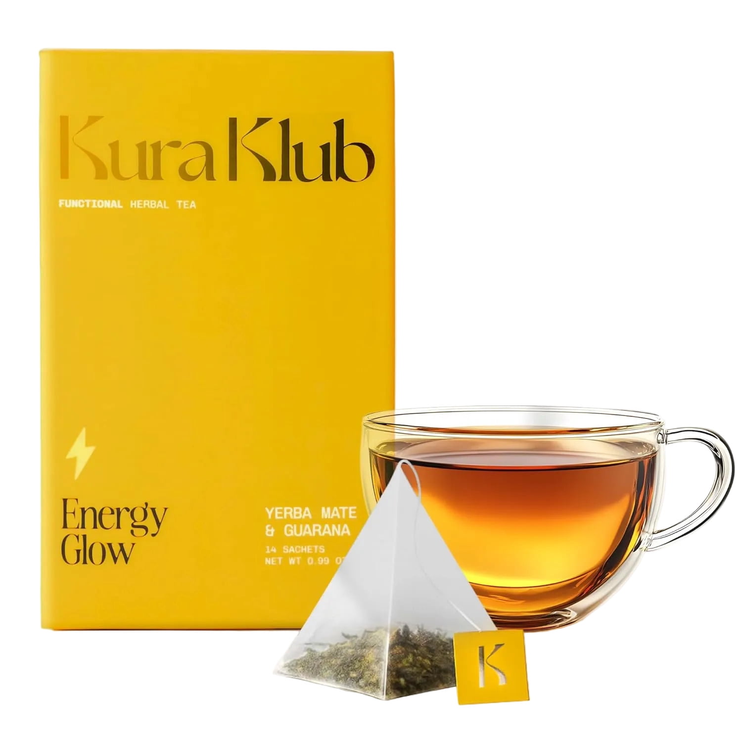 Yerba Mate Guarana Tea by Kura Klub - Walmart.com
