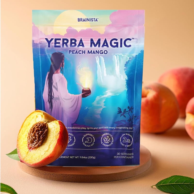 Yerba Mate Instant Tea Powder, 3-in-1 Super Drink - for Clean Energy ...