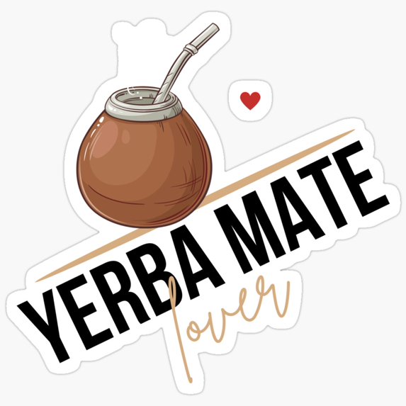 Yerba Mate Lover Sticker Phone Decal Water Bottle Stickers Car Decals ...