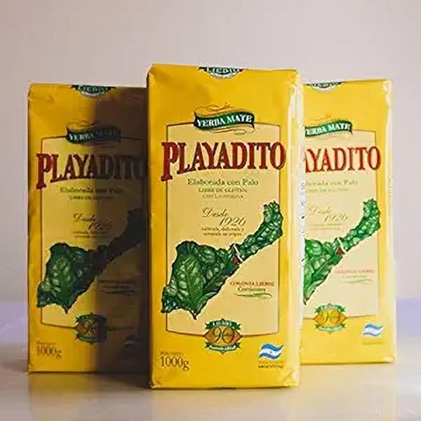 Yerba Mate Playadito 1 Kilo - Pack 3 - Walmart.com