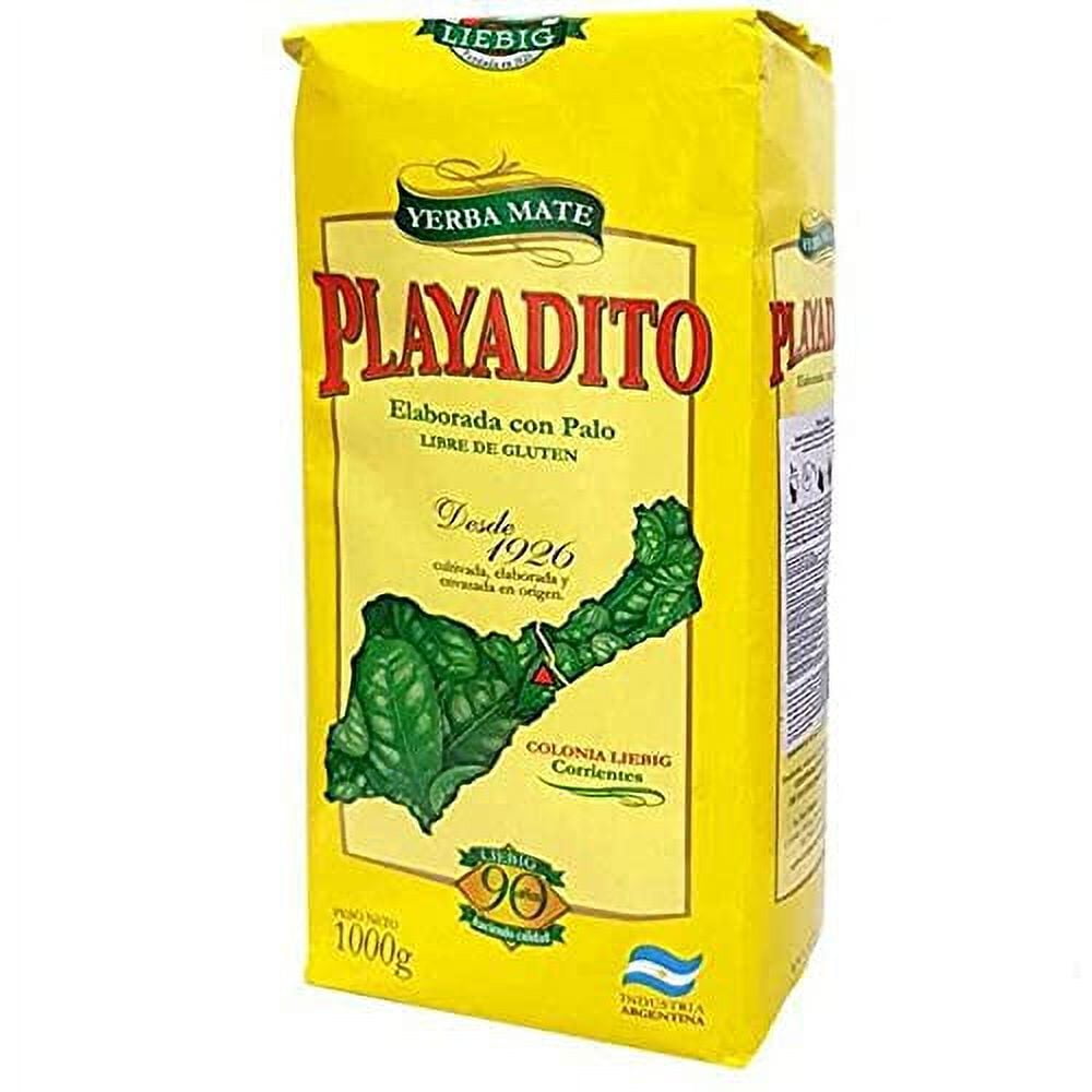 Playadito, Yerba Mate, 1000g pack, traditional flavor - Walmart.com