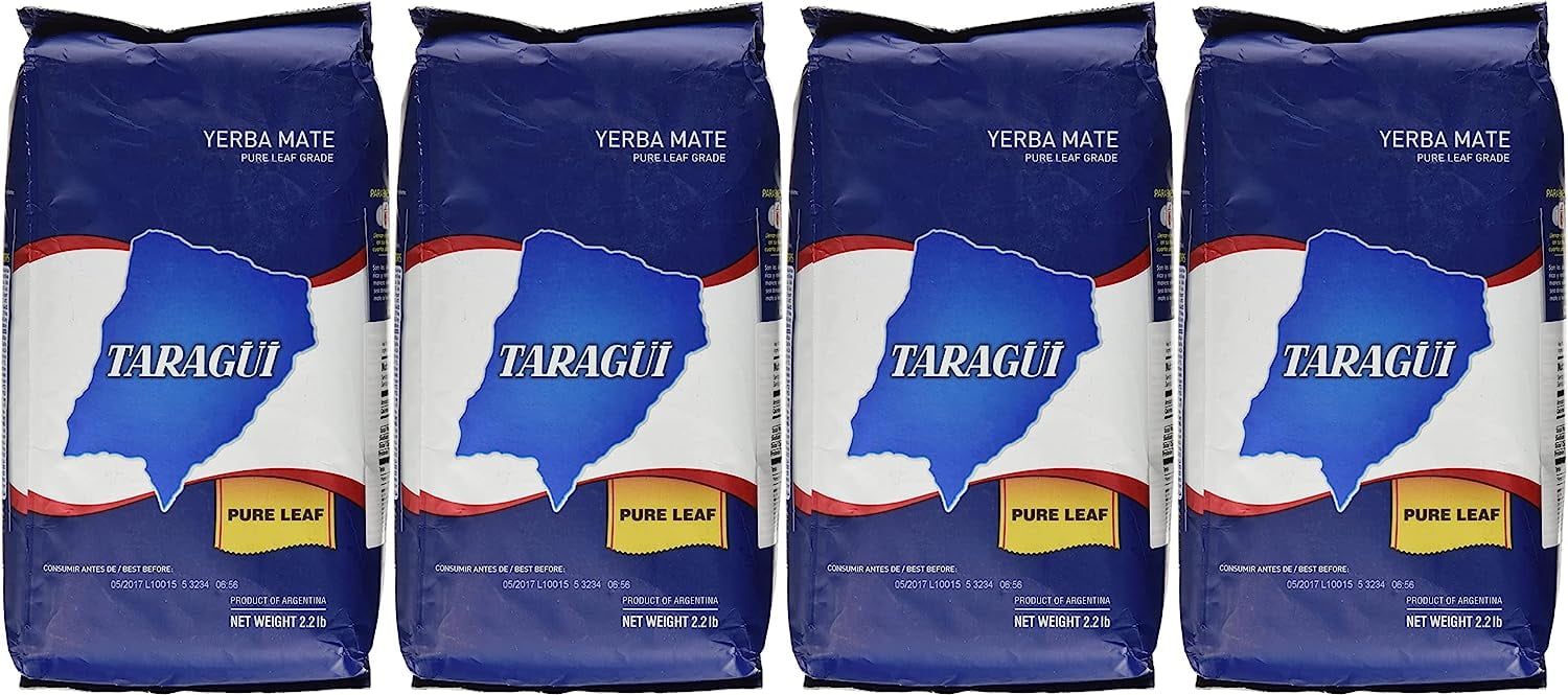 Yerba Mate Taragui Azul 1kg - Pack 4 - Walmart.com
