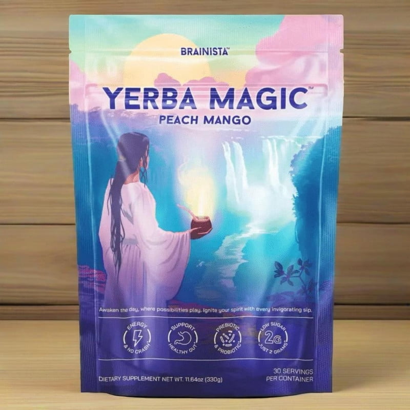 YerbaMagic-YerbaMate Instant Tea Powder|Yerba Magic|Peach Mango Flavor ...