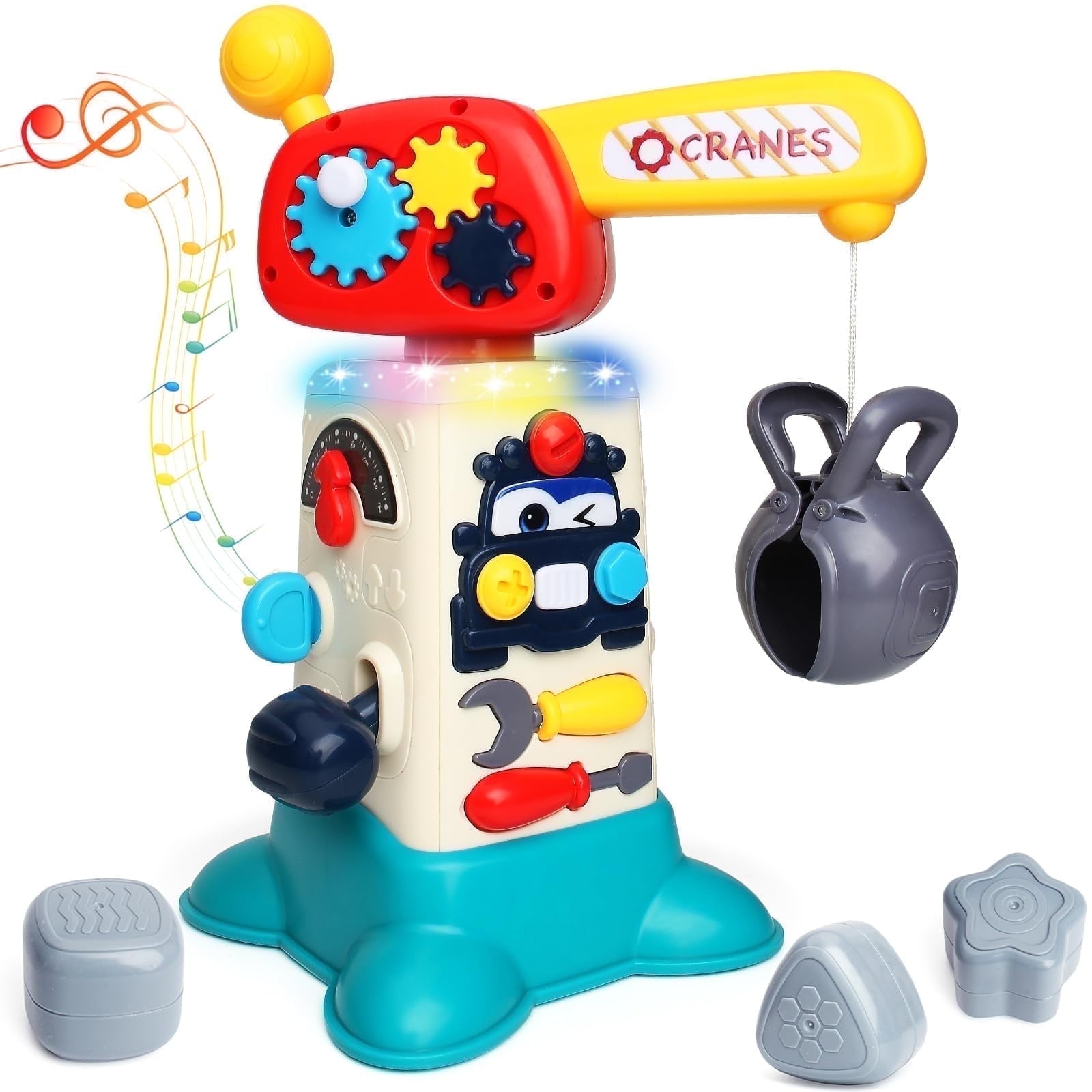 Baby Development Toy Montessori Busy Board For Toddlers 1-3 Years ...