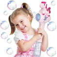Kids Bubble Wand With Sound Unicorn Bubble Wand Machine For Kids - LED ...