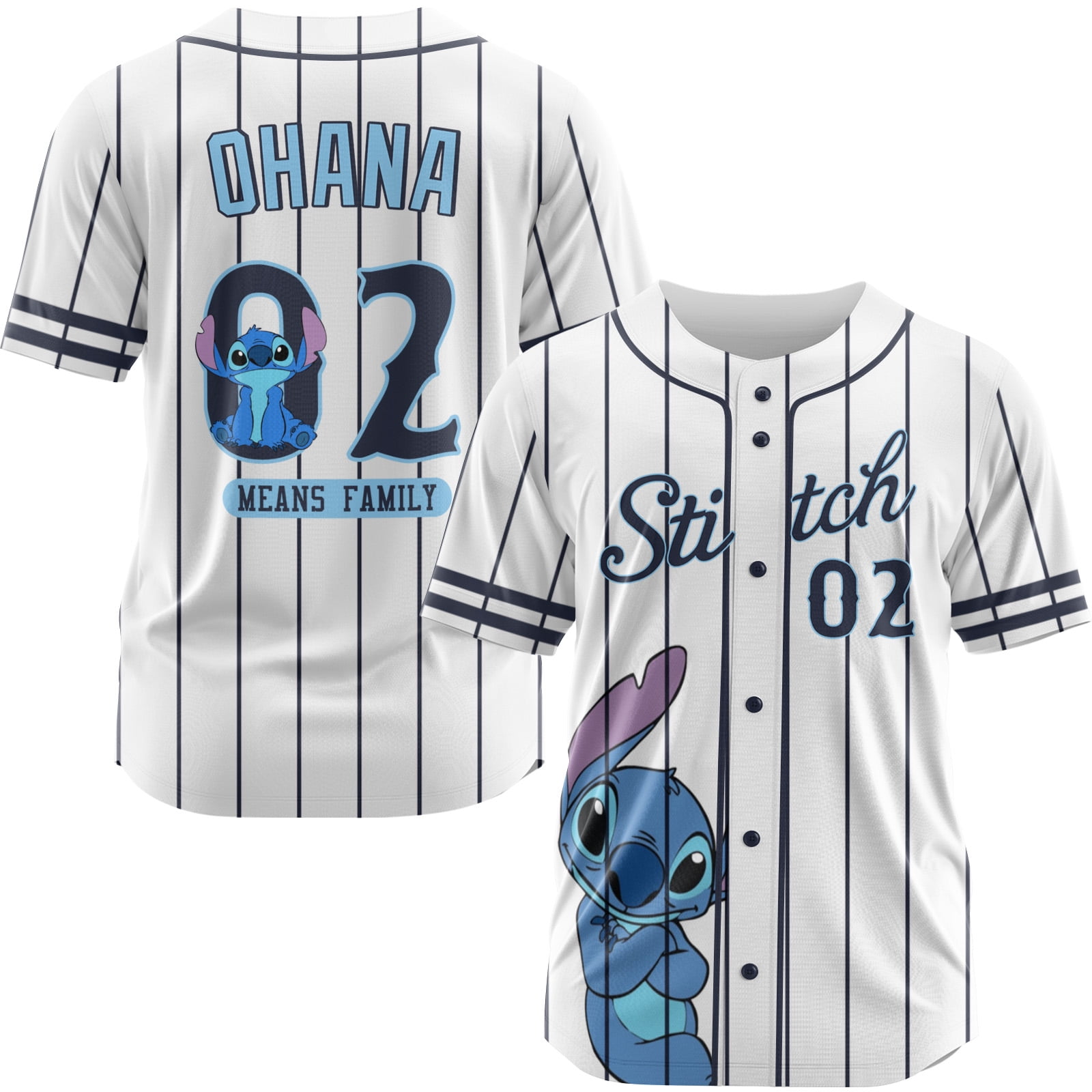 Yerwa Cartoon Stitch Shirt - Ladies Classic cartoon Stitch Baseball ...