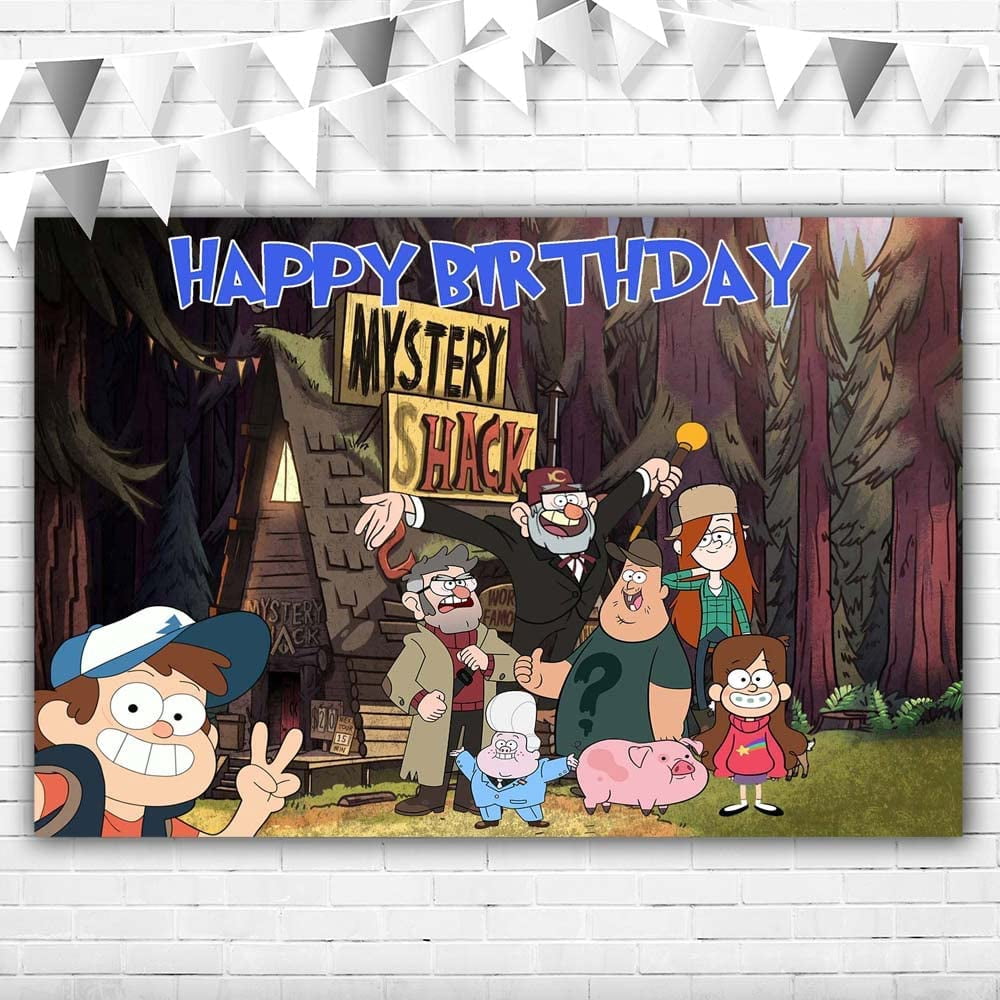 Yerwa Falls Birthday Party Supplies Backdrop 7x5ft Happy Birthday Theme ...