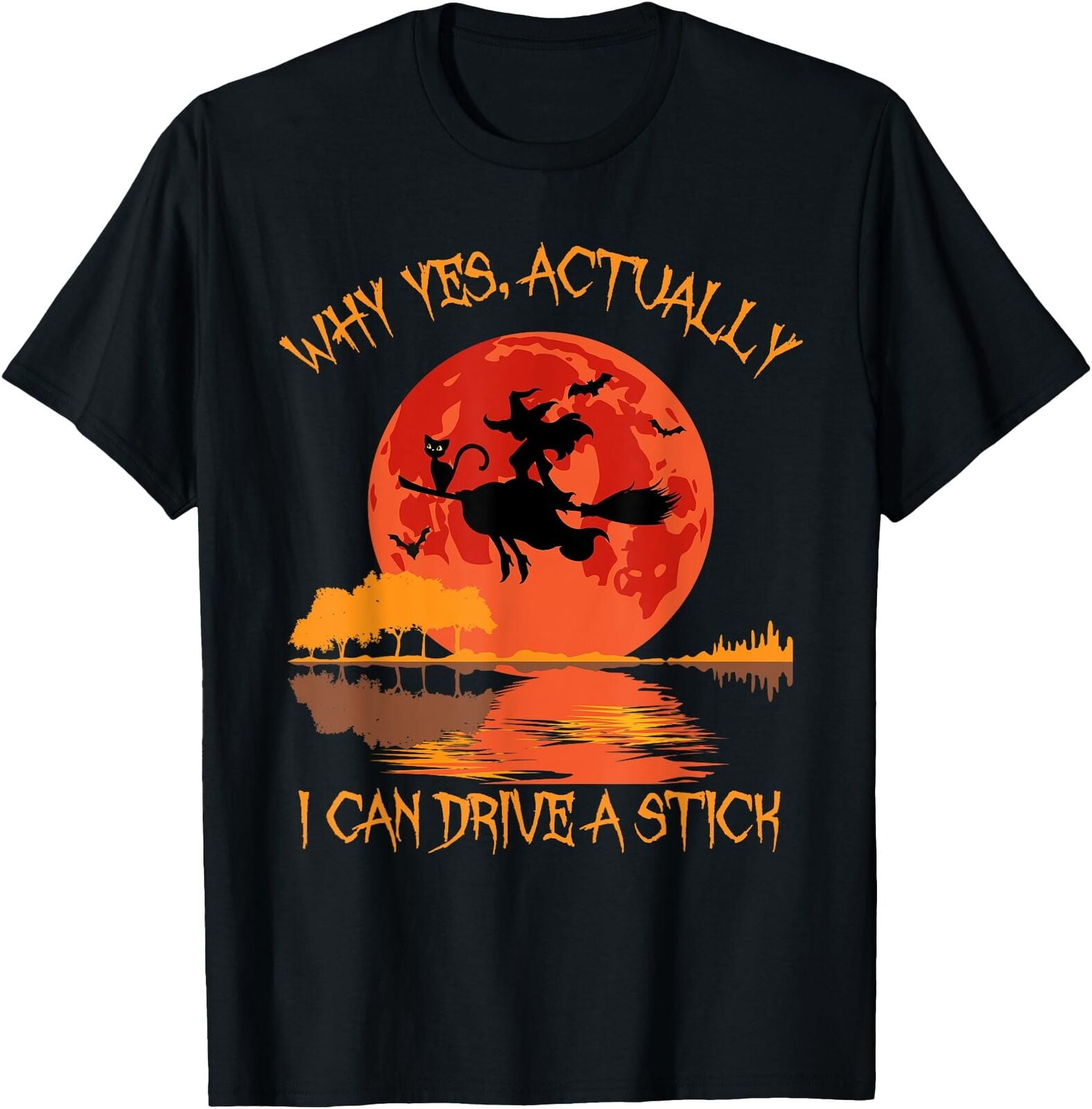 Yes Actually I Can Drive A Stick Halloween 2024 Costume Tshirt ...