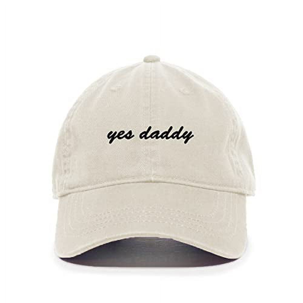 Yes Daddy Baseball Cap Embroidered Cotton Adjustable Dad Hat - Walmart.com