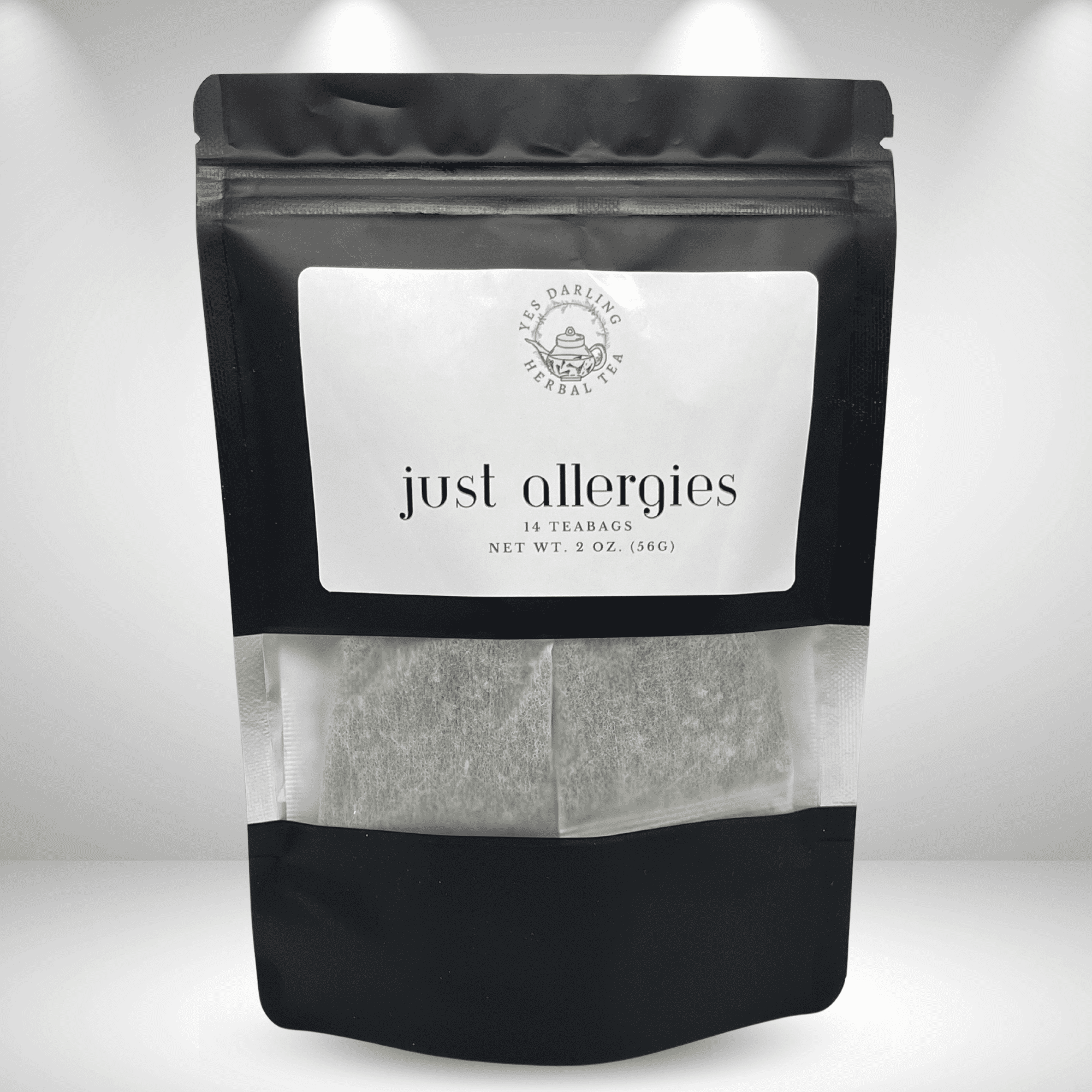 Yes Darling Tea Just Allergies Herbal Tea, Caffeine-Free, 14 ct ...