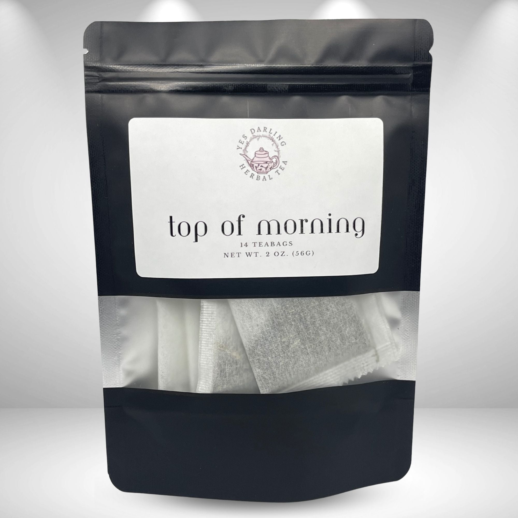 Yes Darling Tea - Top Of The Morning - Peppermint Green Tea, Naturally ...
