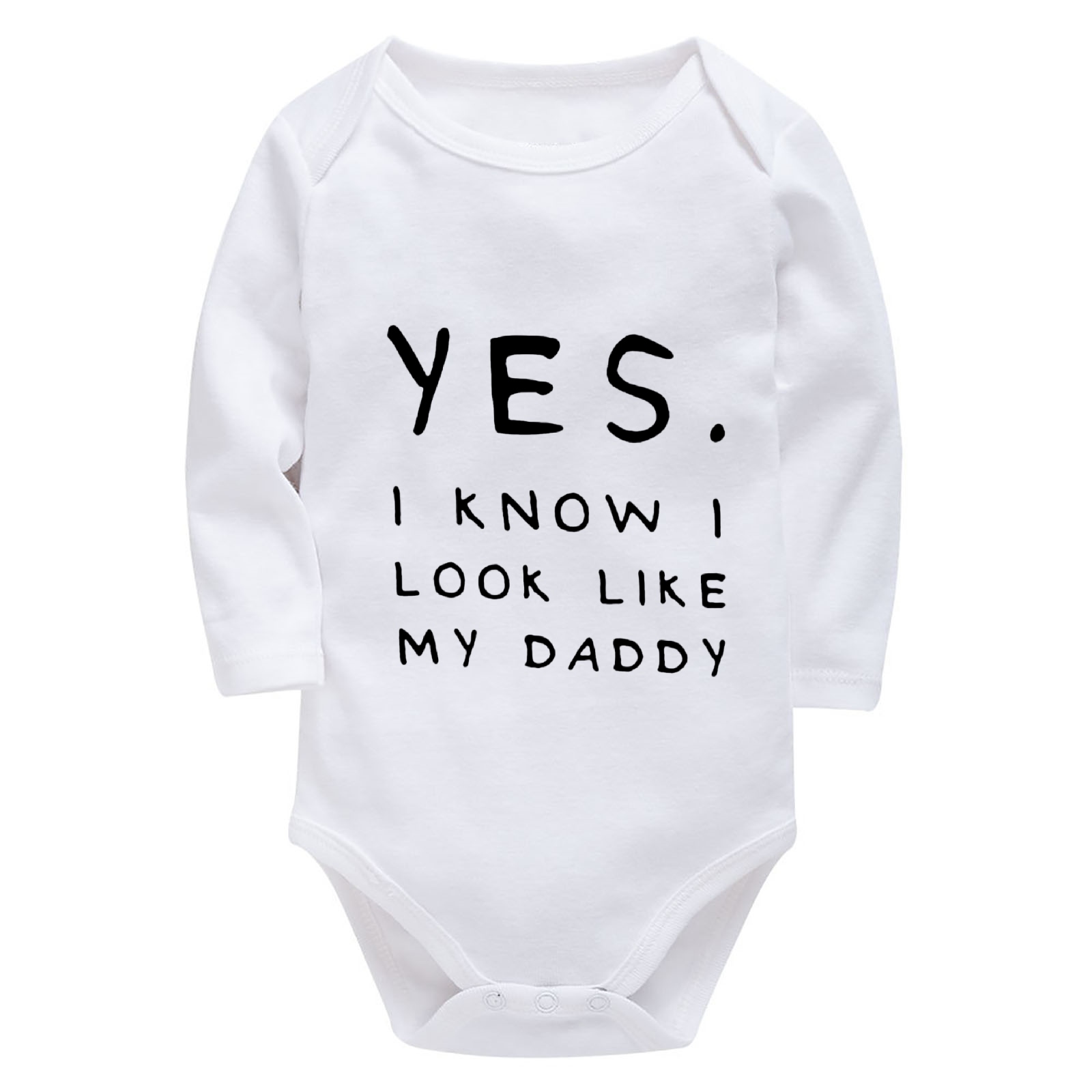 Yes I Know I Look Like My Daddy Bringing Home Baby Outfits Girl Long ...