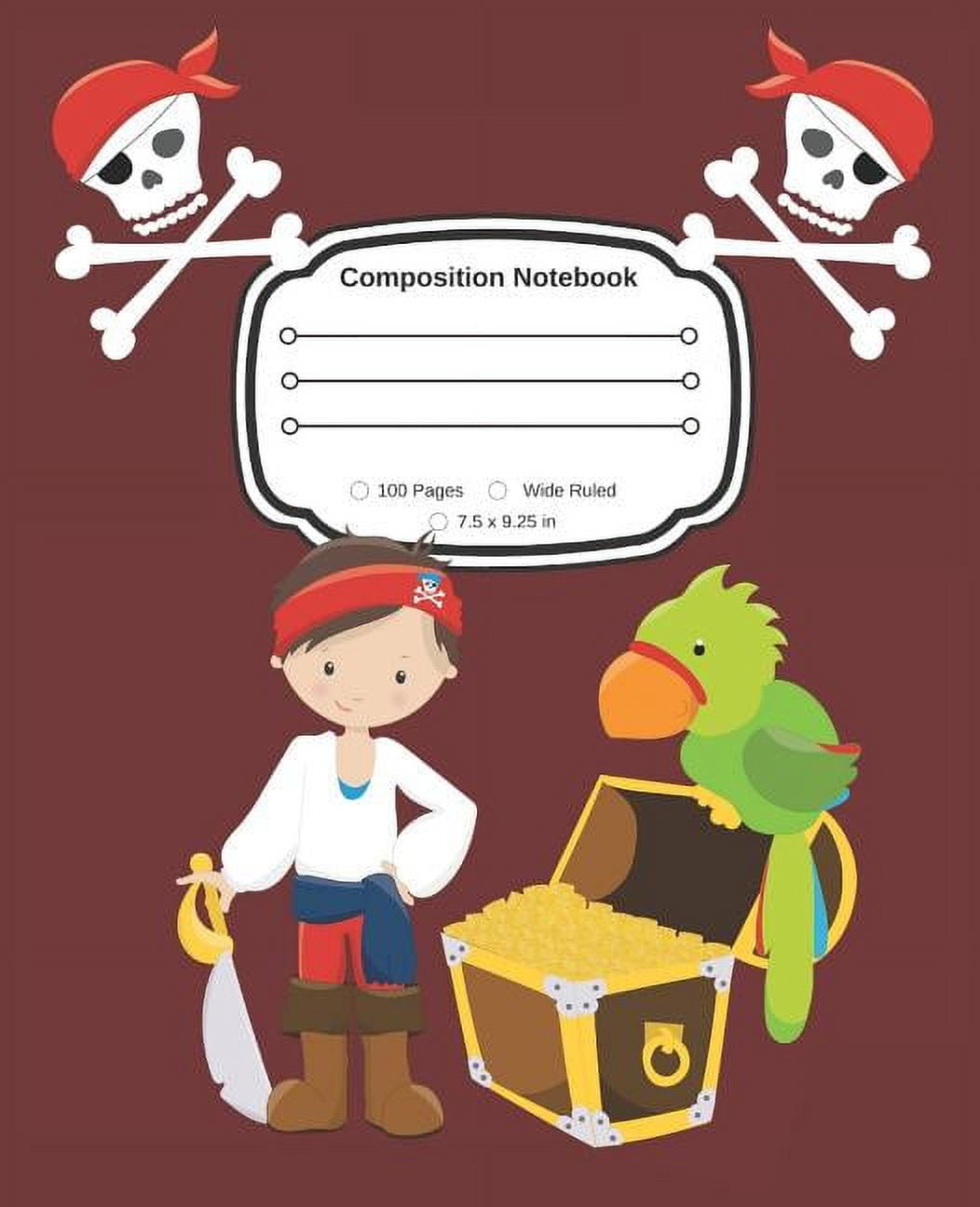 Yes, I am a Pirate: Composition Notebook Wide Ruled Paperback ...