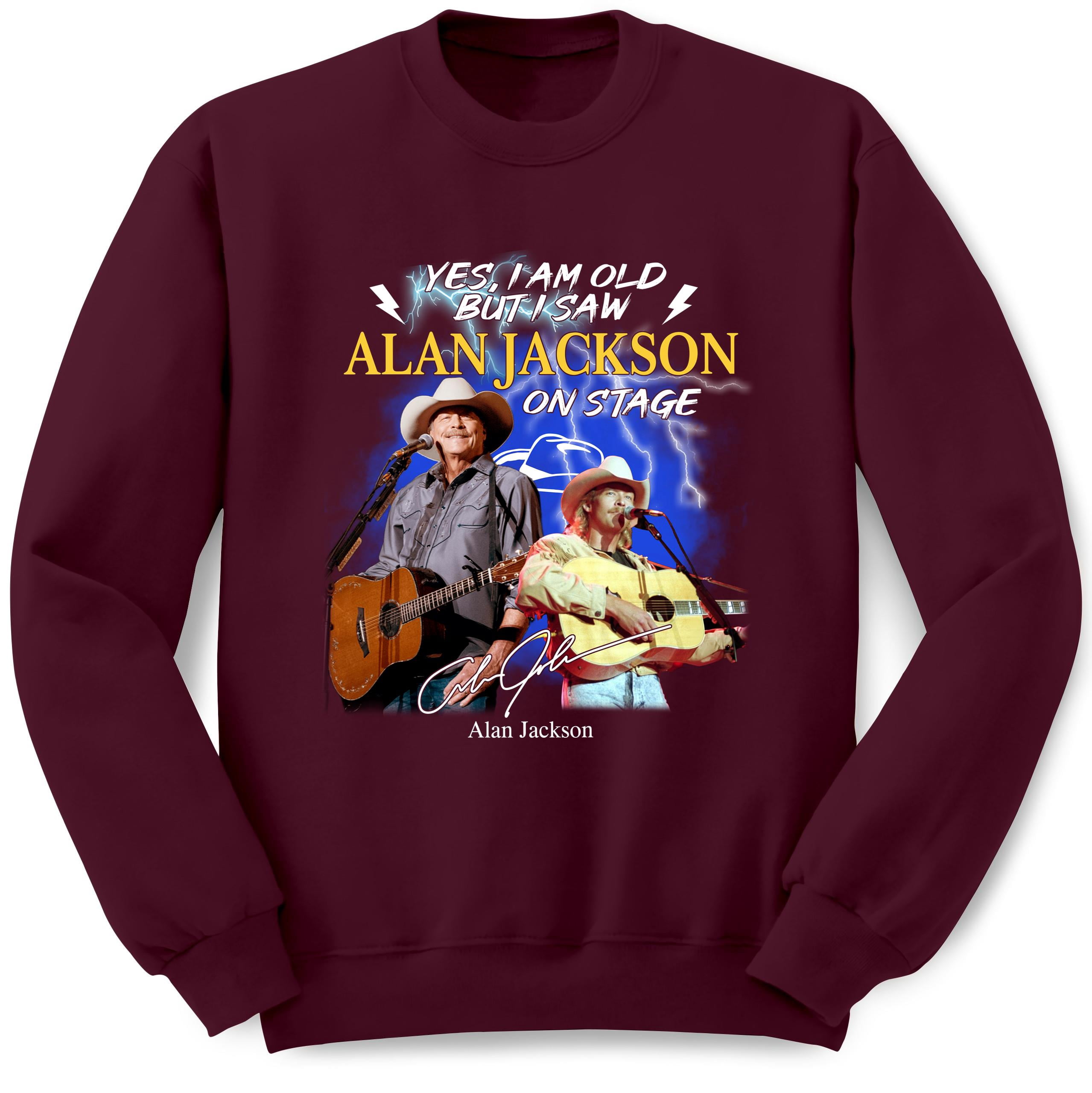 Yes I am old but I saw Classic Country Music on stage signed shirt ...