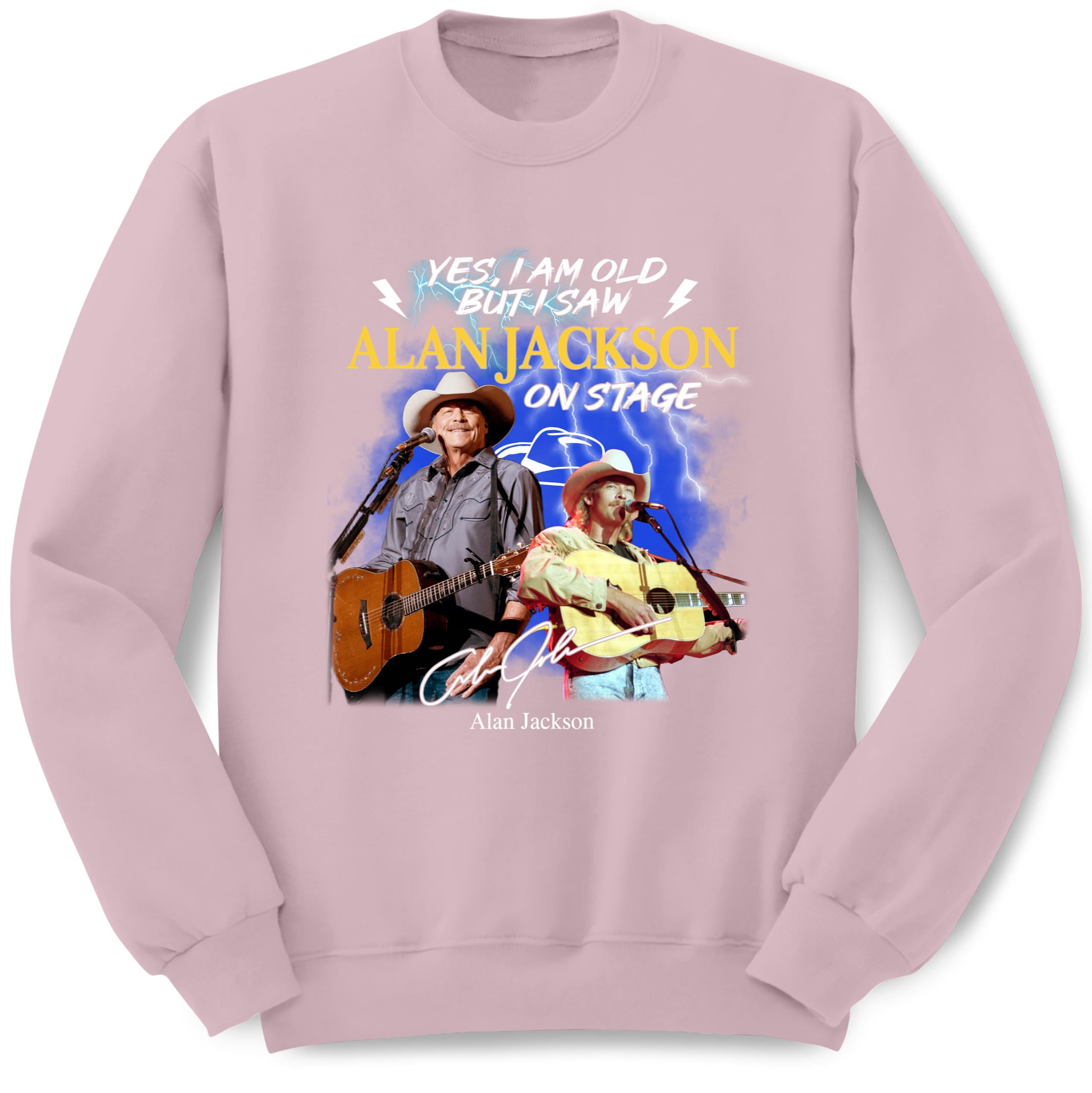 Yes I am old but I saw Classic Country Music on stage signed shirt ...