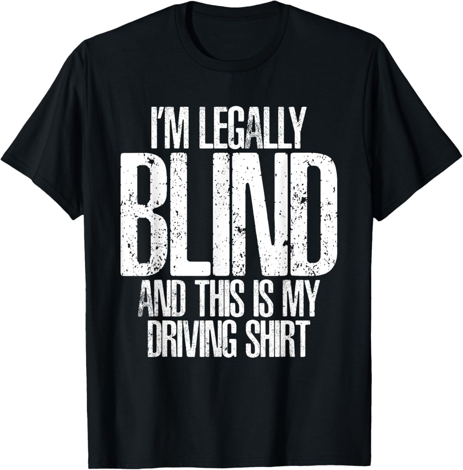 Yes I'm Blind Awareness Braille Visually Impaired Disability T-Shirt ...