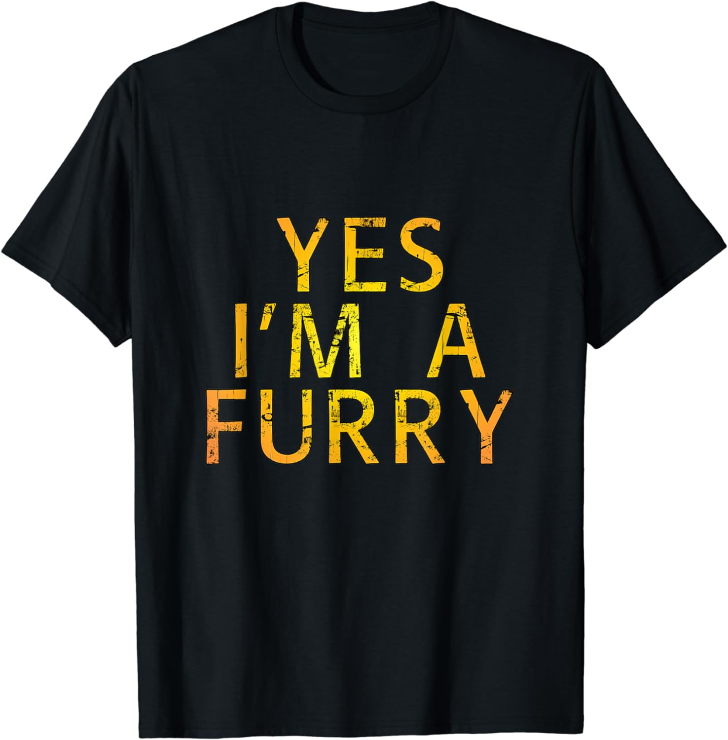 Yes I'm a furry T-Shirt - Walmart.com