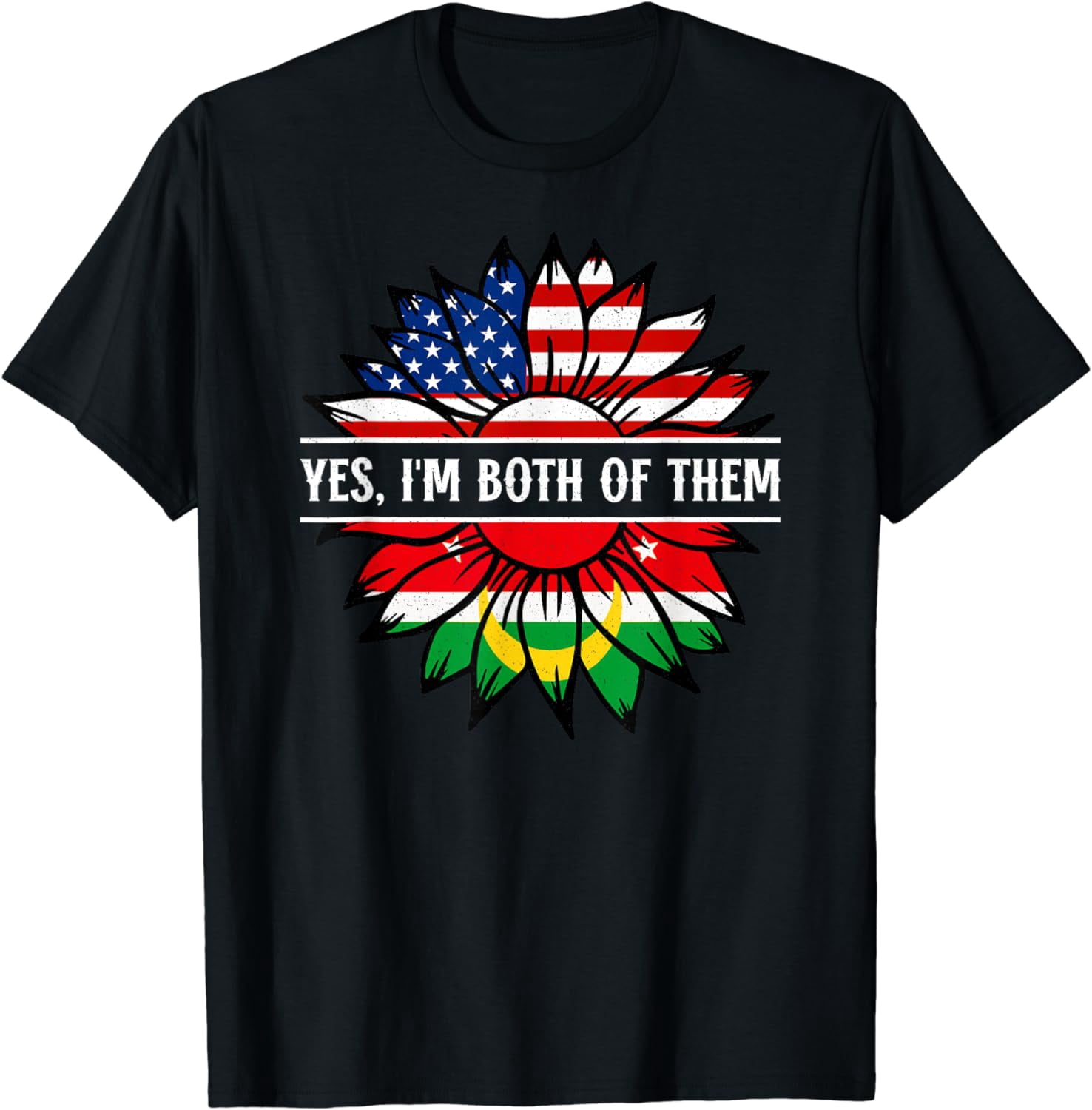 Yes, I'm both of them Arab Maghreb Union USA America Flag T-Shirt ...