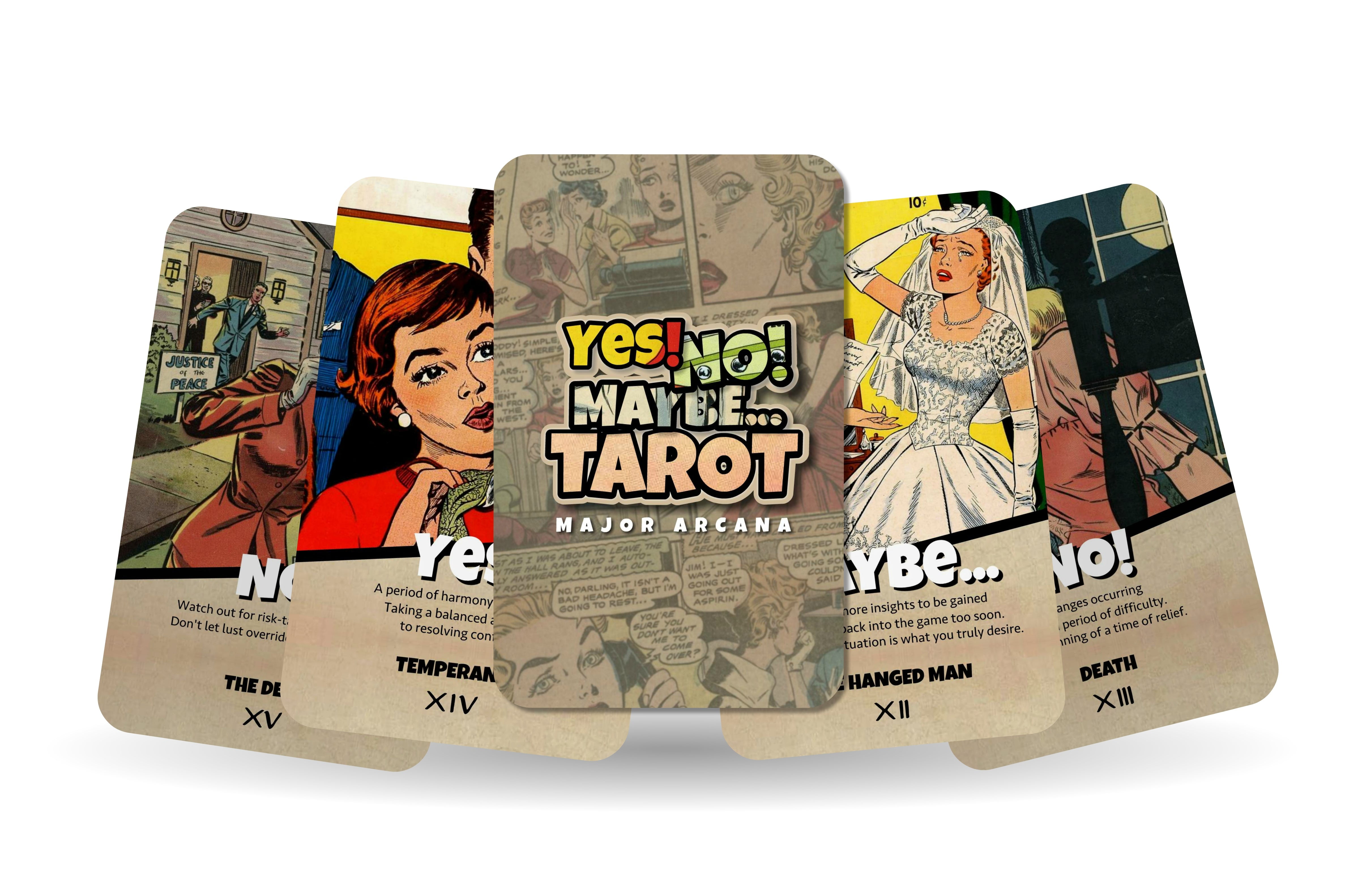 Yes, No, Maybe... Tarot - Major Arcana - Walmart.com