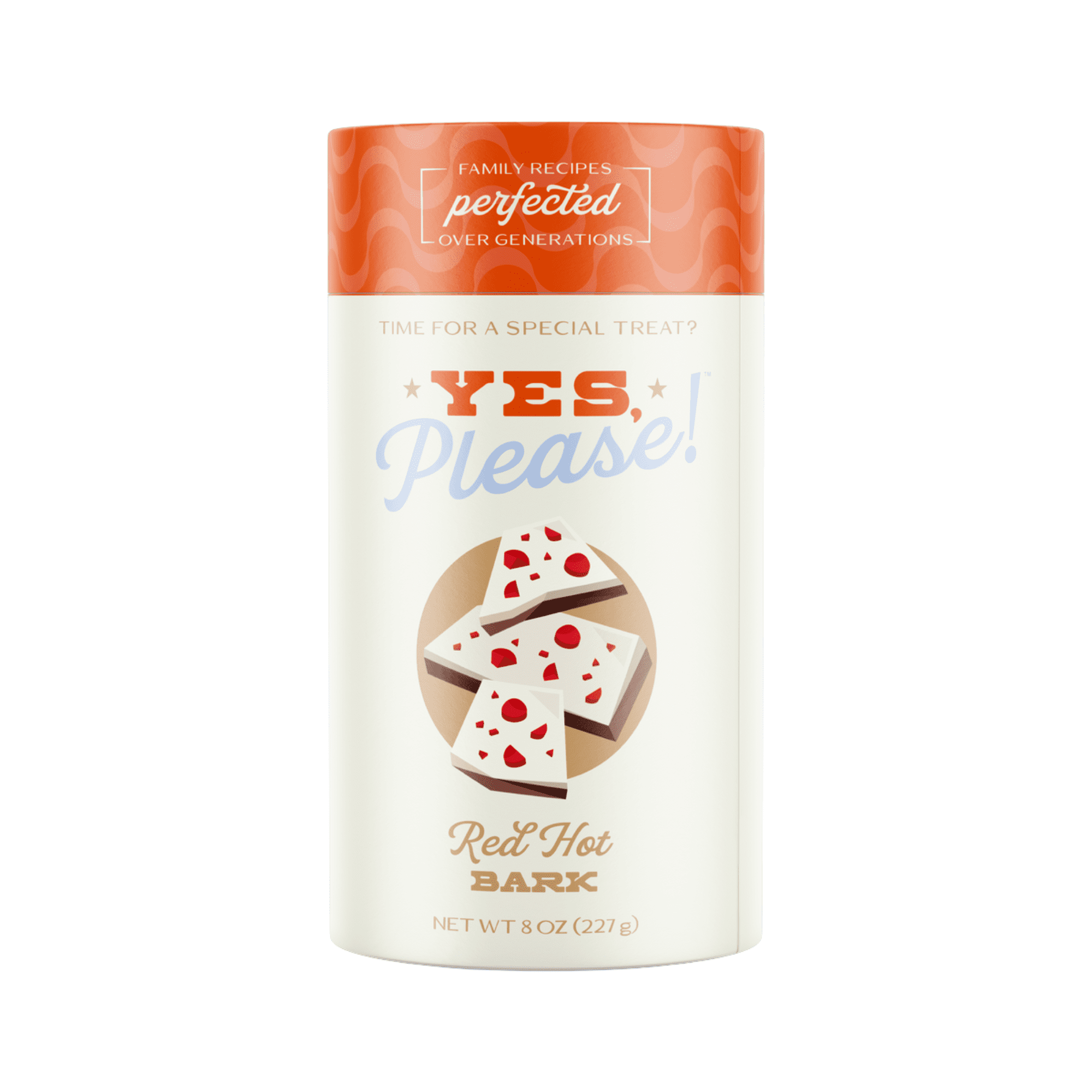 Yes, Please! Red Hot Bark Chocolate with Spicy Cinnamon Candy ...