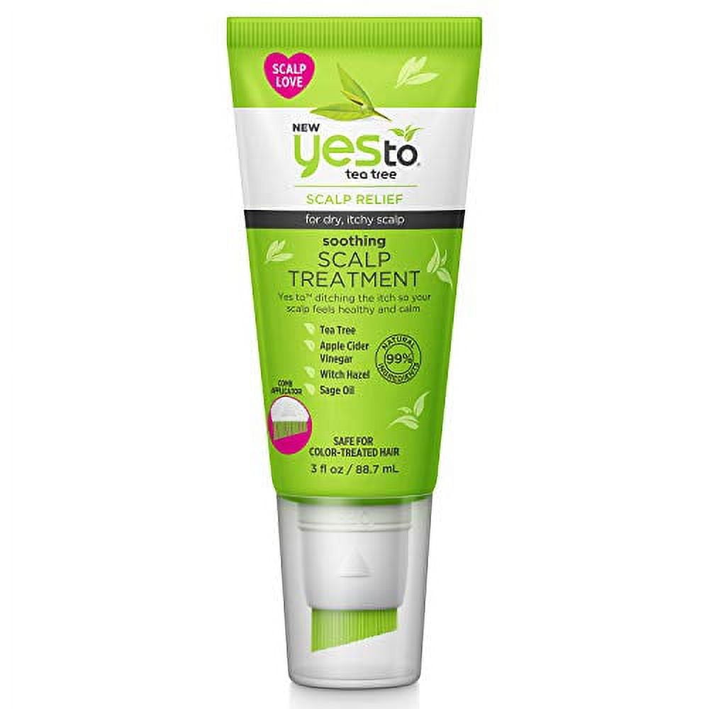 Yes To Tea Tree Scalp Treatment, Soothing Formula To Remove Build Up ...