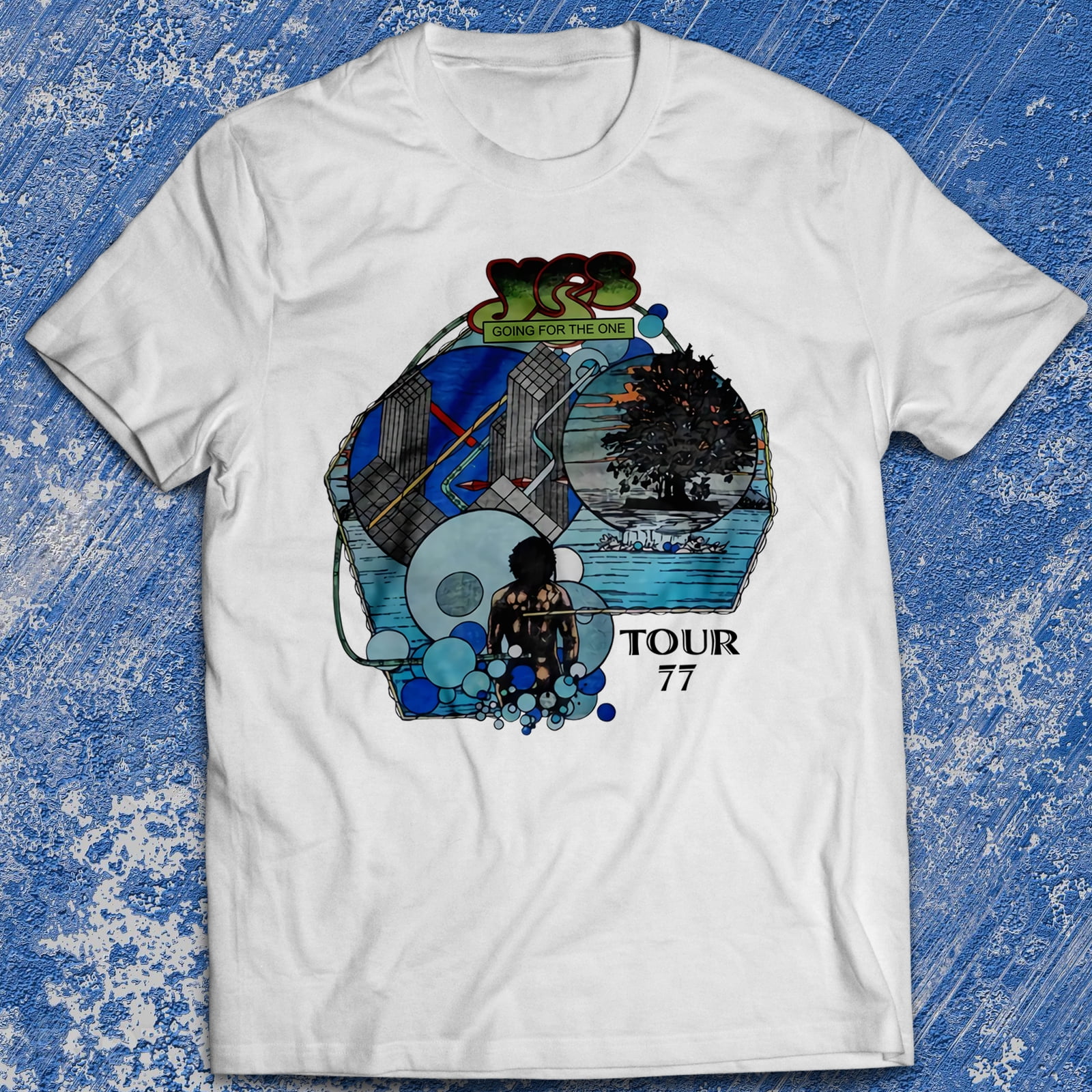 Yes Tour Vintage Shirt Steve Howe Rock Music Tee Close to the Edge ...