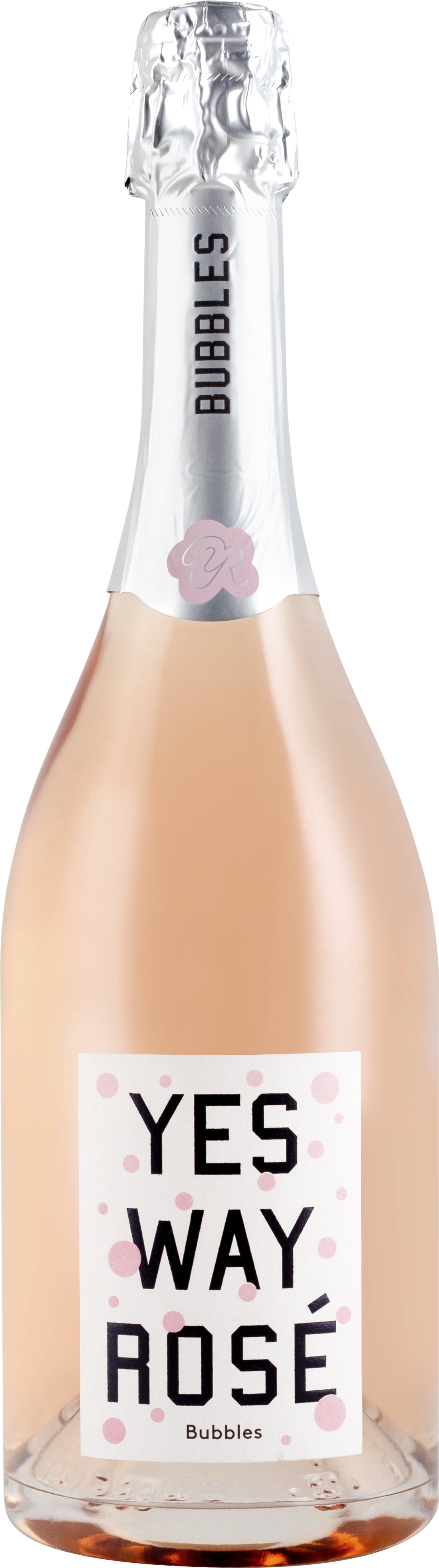 Yes Way Rose Sparkling Rose Wine, 11.5% ABV, 750ml Glass Bottle, 25.4 ...