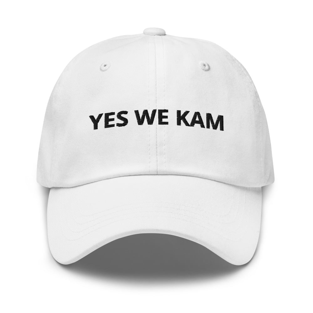 Yes We Kam Dad Hat (White) - Walmart.com