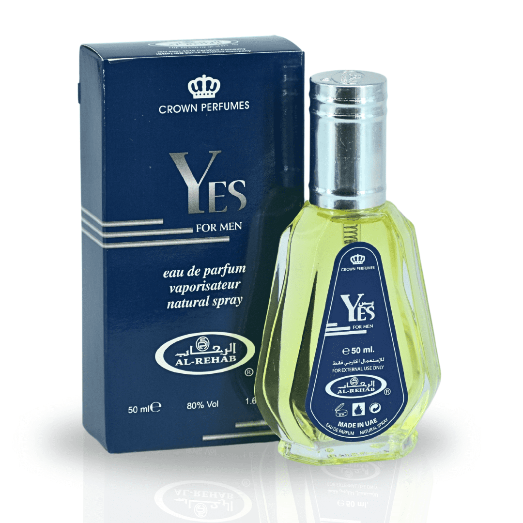 Yes for Men - Al-Rehab Eau De Natural Perfume Spray- 50 ml (1.65 fl. oz ...