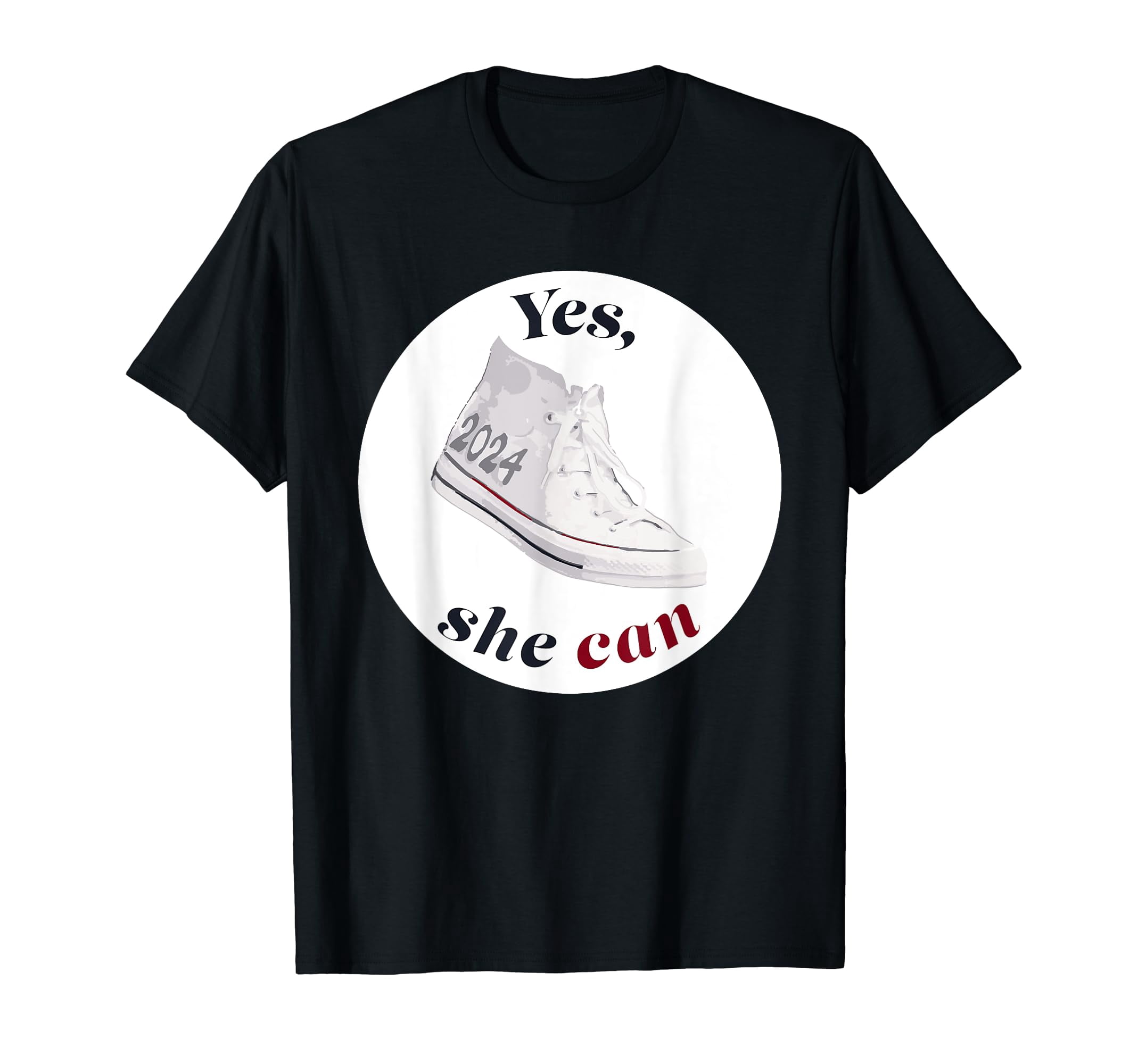 Yes she can Kamala Harris 2024 elections T-Shirt - Walmart.com