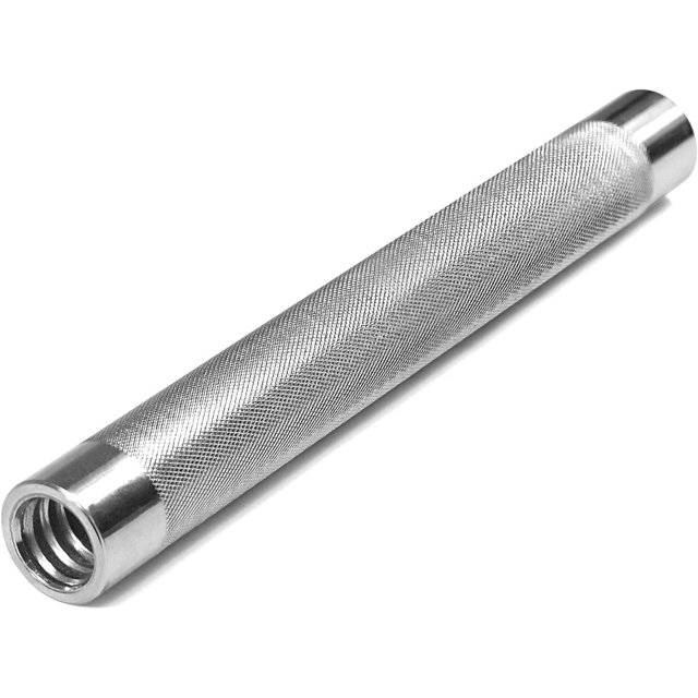 Yes4All 1 inch Dumbbell Connector Bar – 12 inch Long Barbell Connector ...
