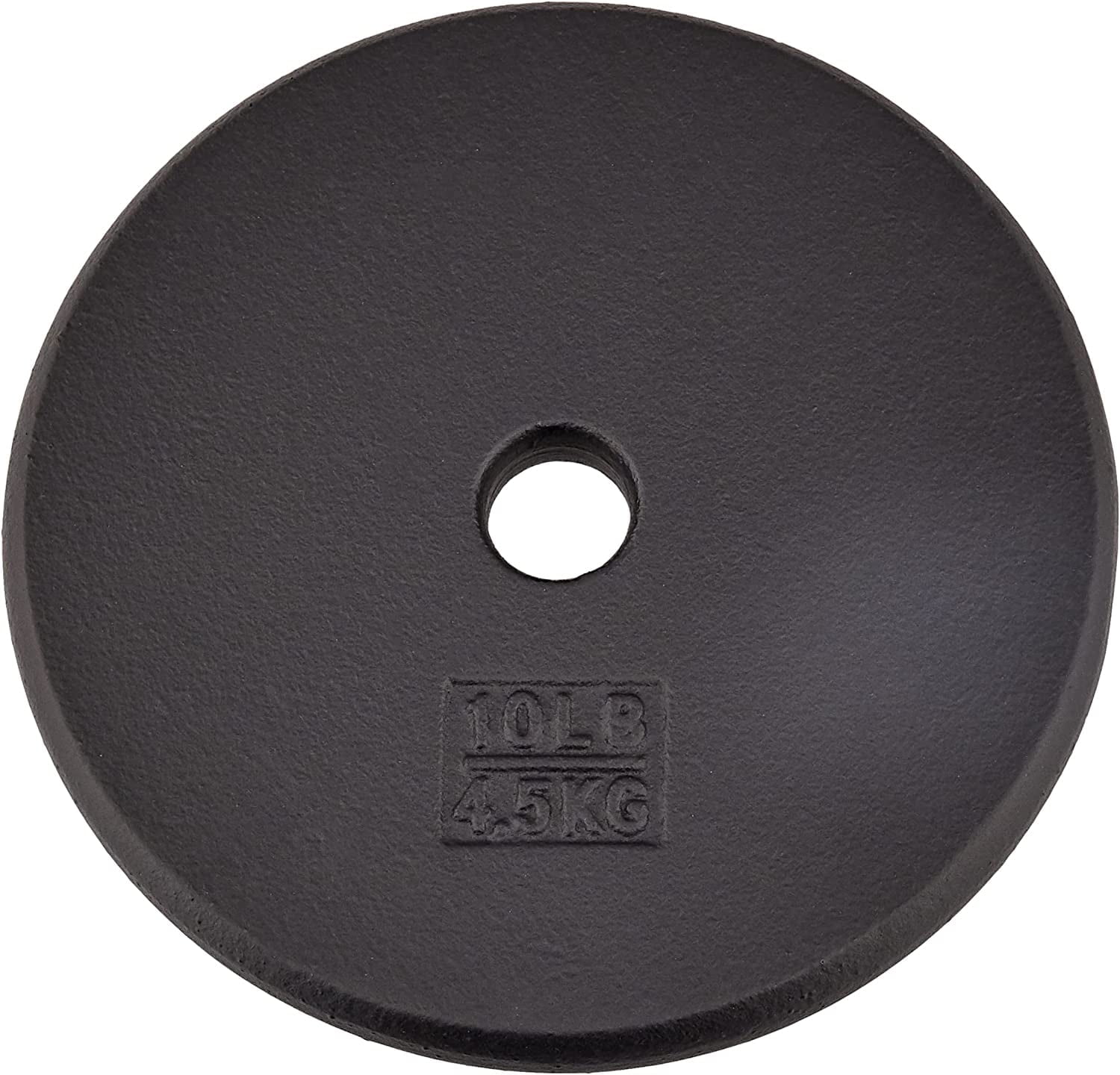 Yes4All 10 lbs Standard Weight Plates, 1 inch Cast Iron Weight Plates ...