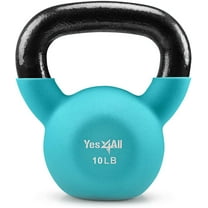 Yes4All Heavy Weight Cast Iron Grip 24kg / 53lb Powder Coated Kettlebell - Walmart.com