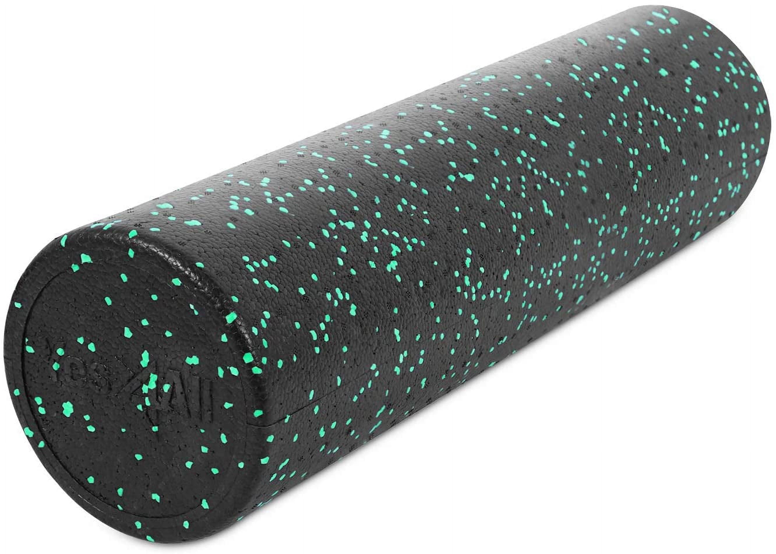 Yes4All 12inch Exercise Foam Roller EPP Green Speckled - Walmart.com
