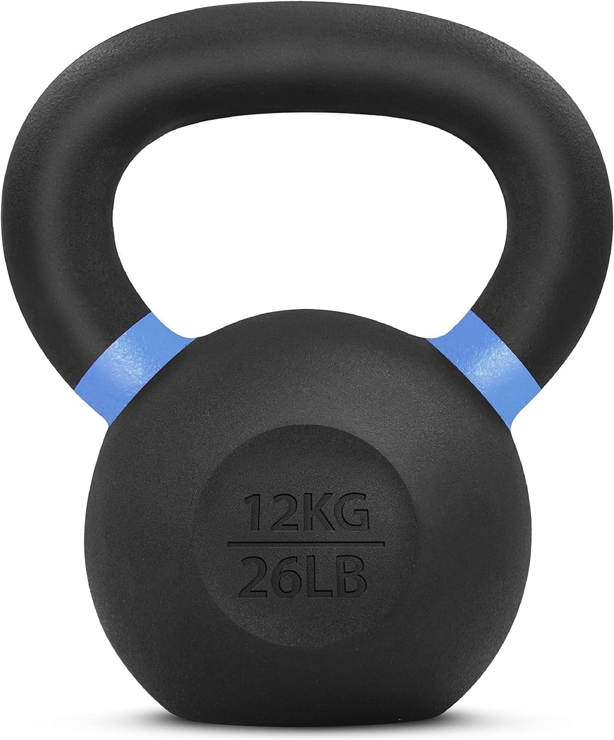 Yes4All 12kg / 26lb Powder Coated Kettlebell, Single - Walmart.com
