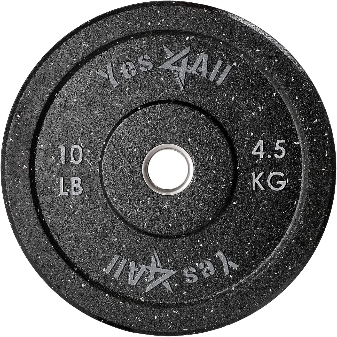 Yes4All 2-Inch Bumper Plate, Olympic Weight Plates for Weightlifting ...