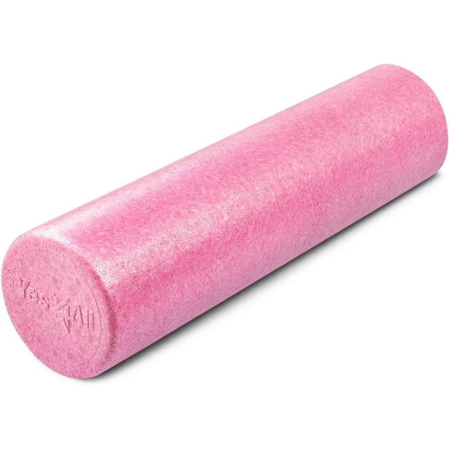 Yes4All High Density 24inch Round Foam Roller for Fitness Workout, Yoga ...