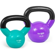Tone Fitness CAP Barbell Vinyl Pink Kettlebell - Walmart.com